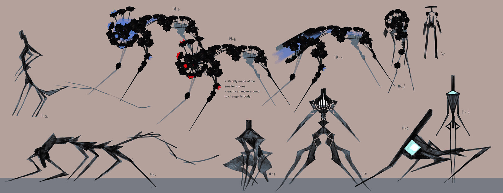 Alice Boudry - SOMERVILLE - Stalker Creature concept