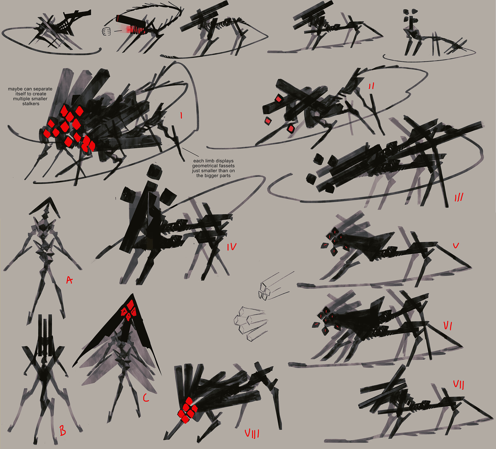 Alice Boudry - SOMERVILLE - Stalker Creature concept