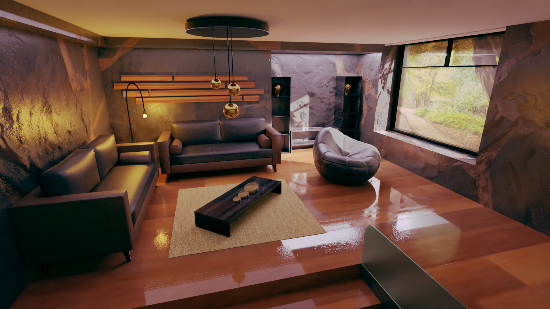 ArtStation - Interior Scene/ Escena de interior.