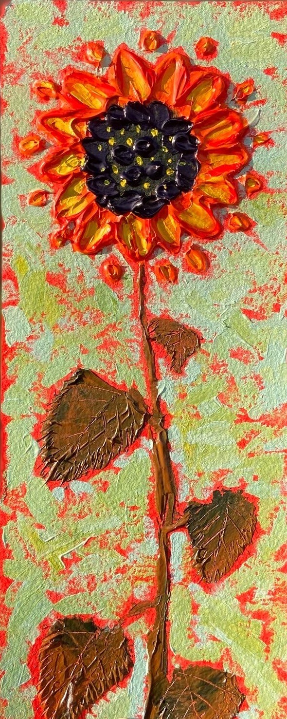 ArtStation - textured sunflower