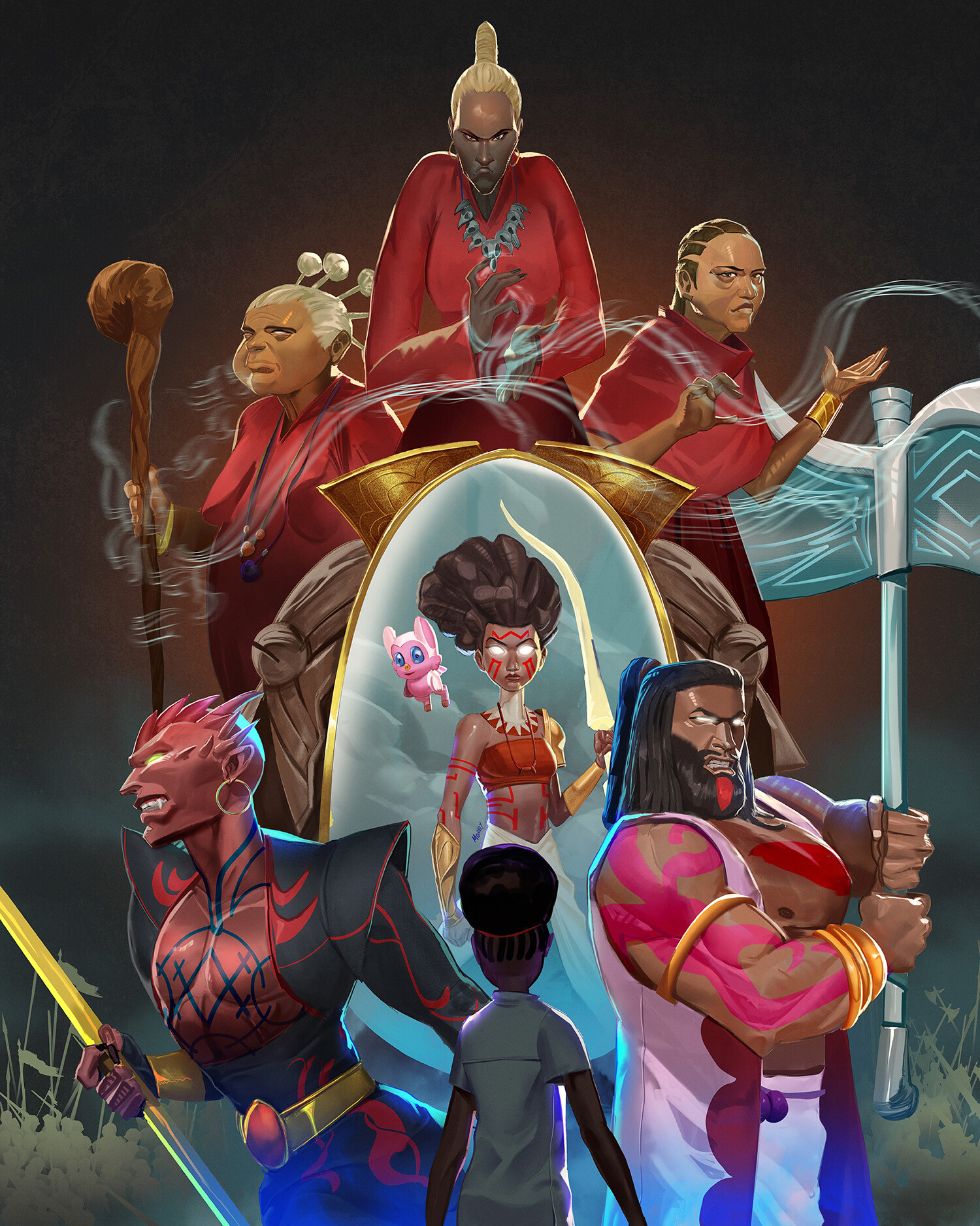 ArtStation - Land of Gods : Orun