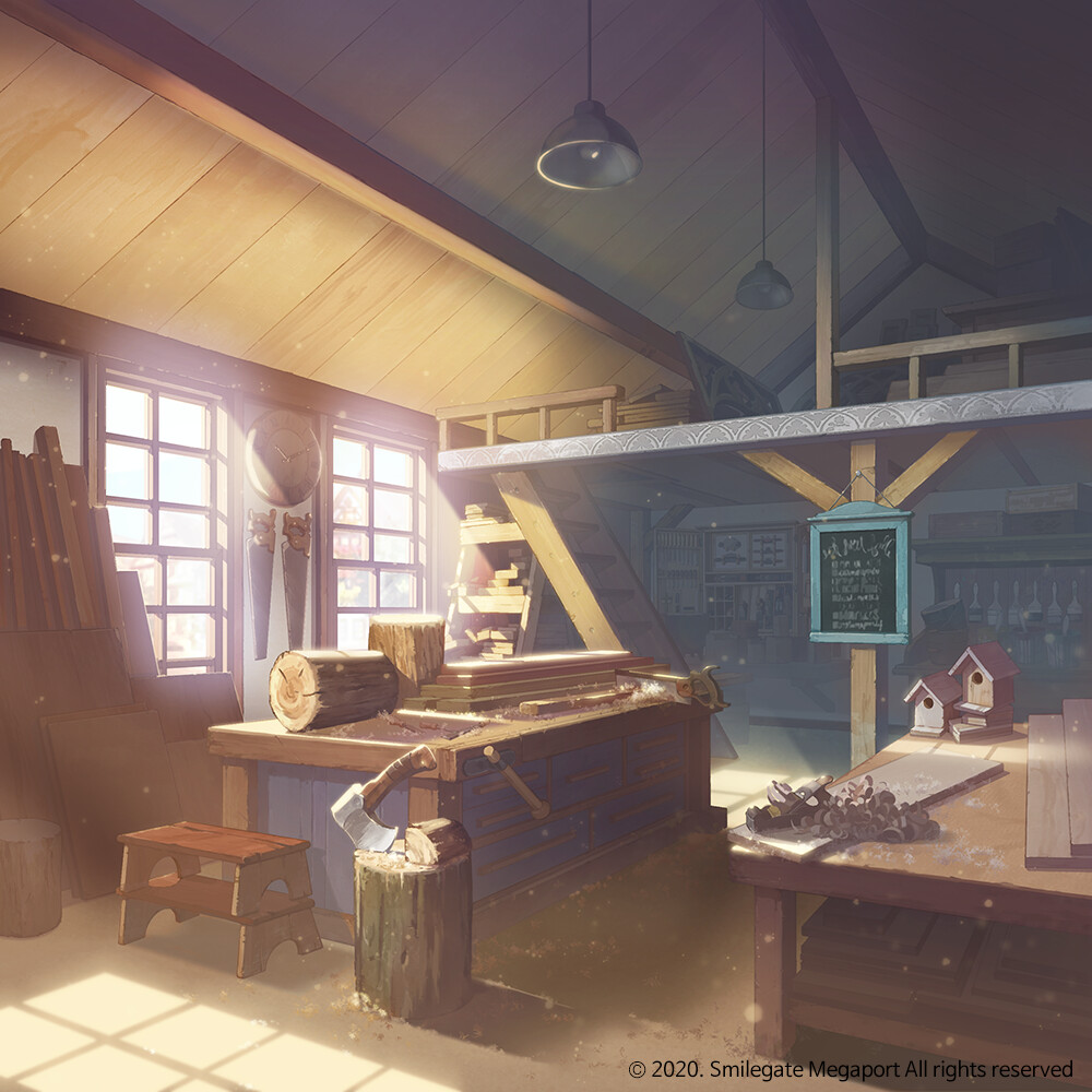ArtStation - Magical Atelier! _bg work