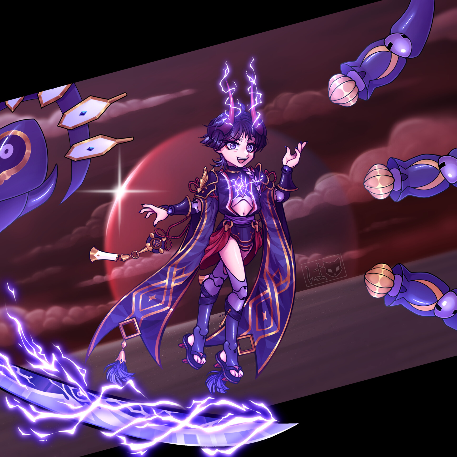 ArtStation - Scaramouche Boss Form (DTIYS)