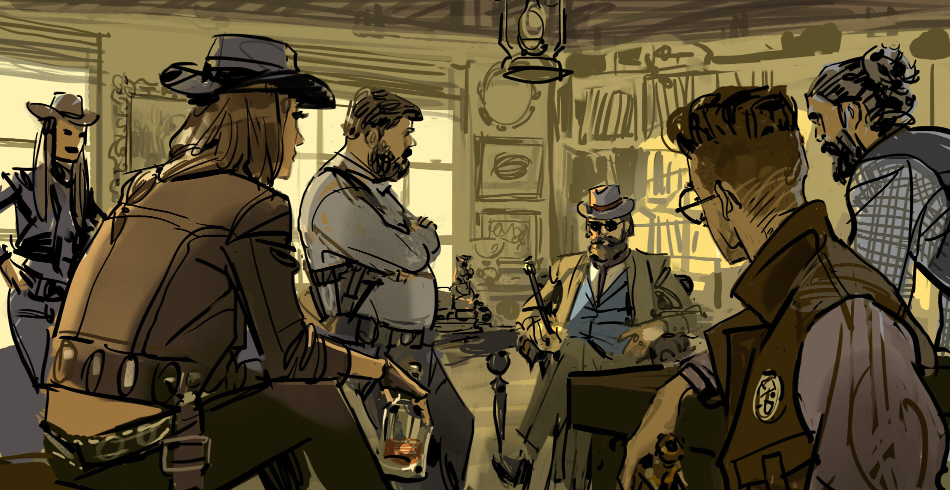 ArtStation - Western Sketches