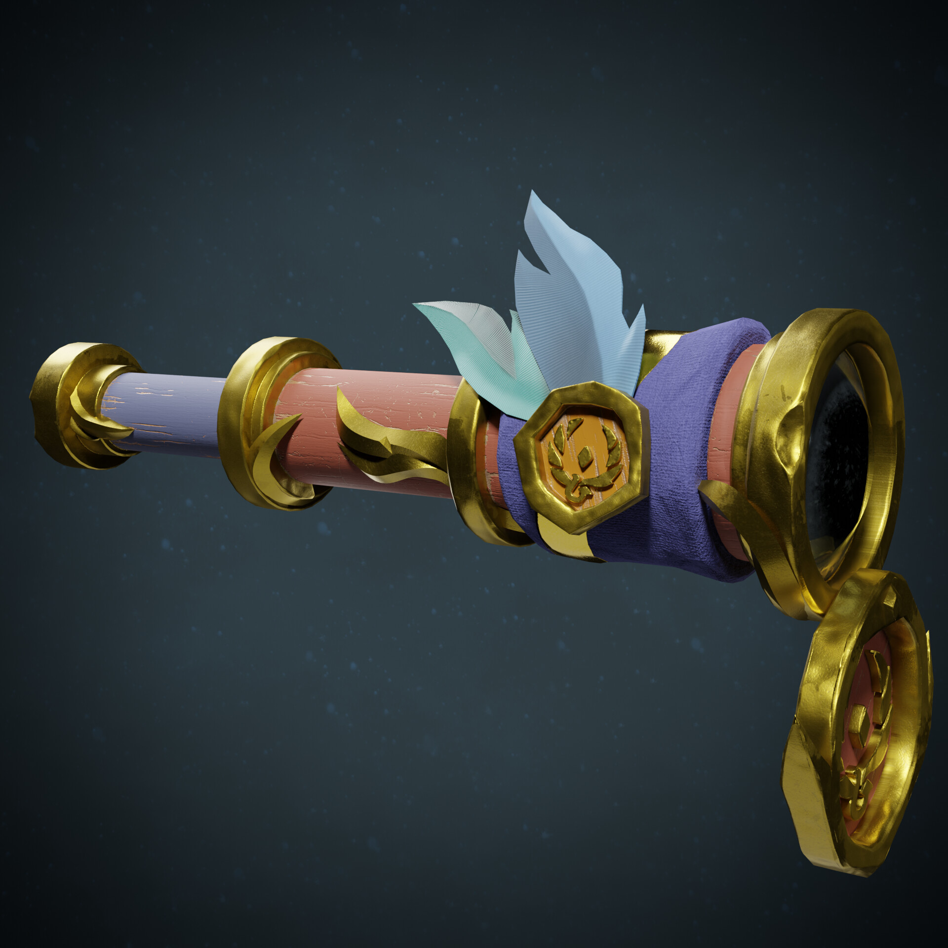 ArtStation - Sea of Thieves Telescope: Based on the Art of Thomas Mahon