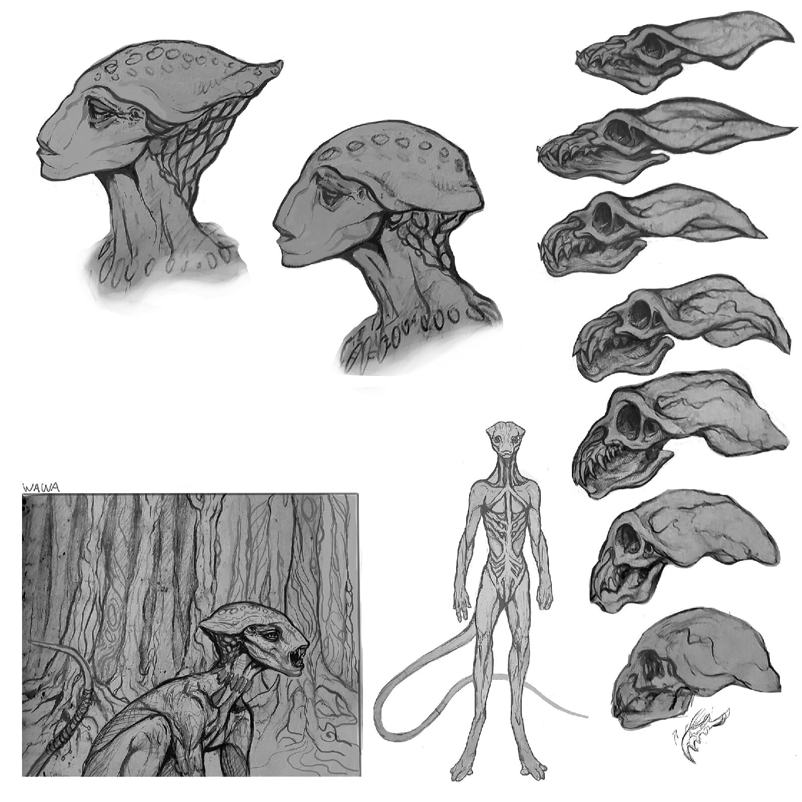 ArtStation - Alien Tribal Concept