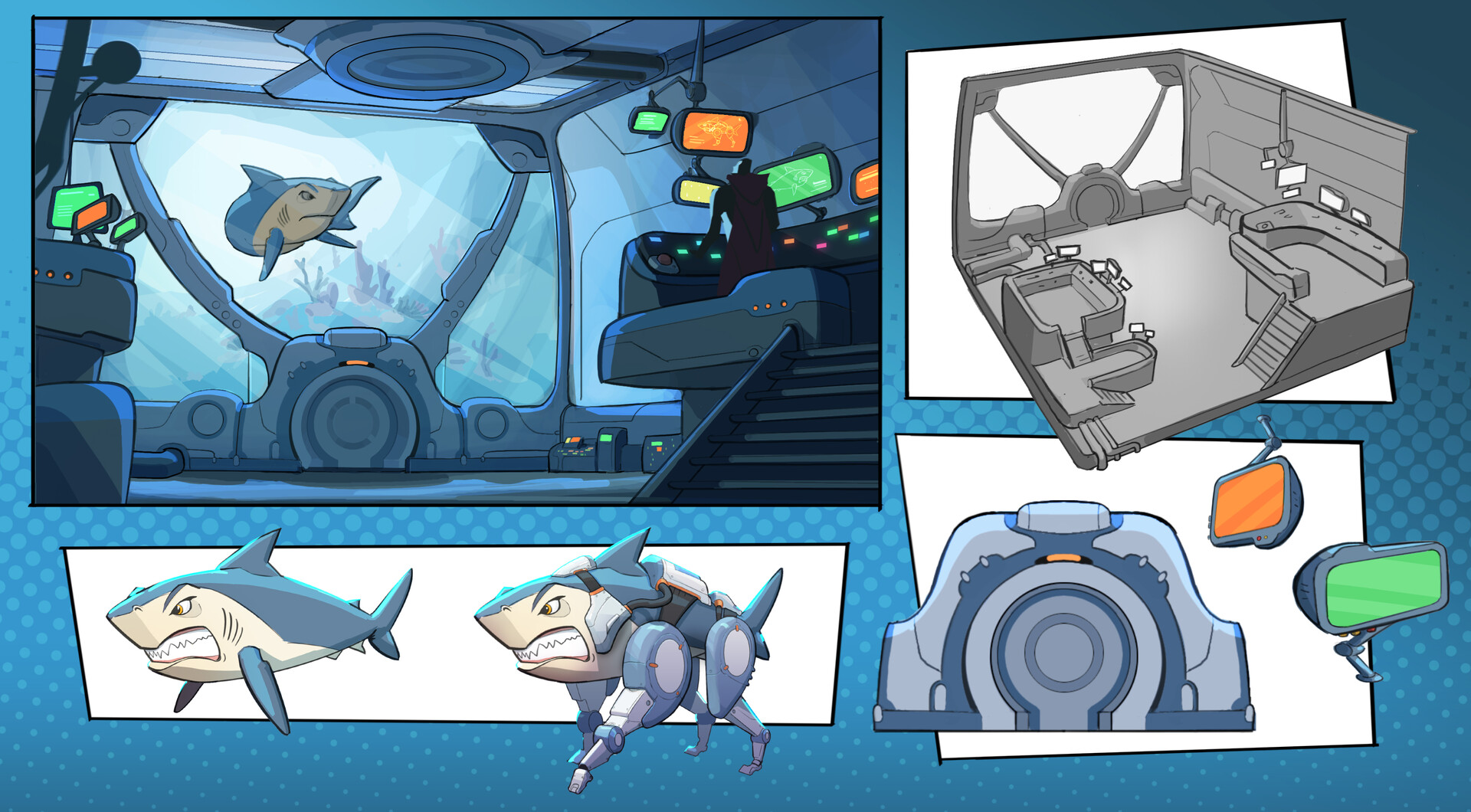 ArtStation - Supervillain Lab