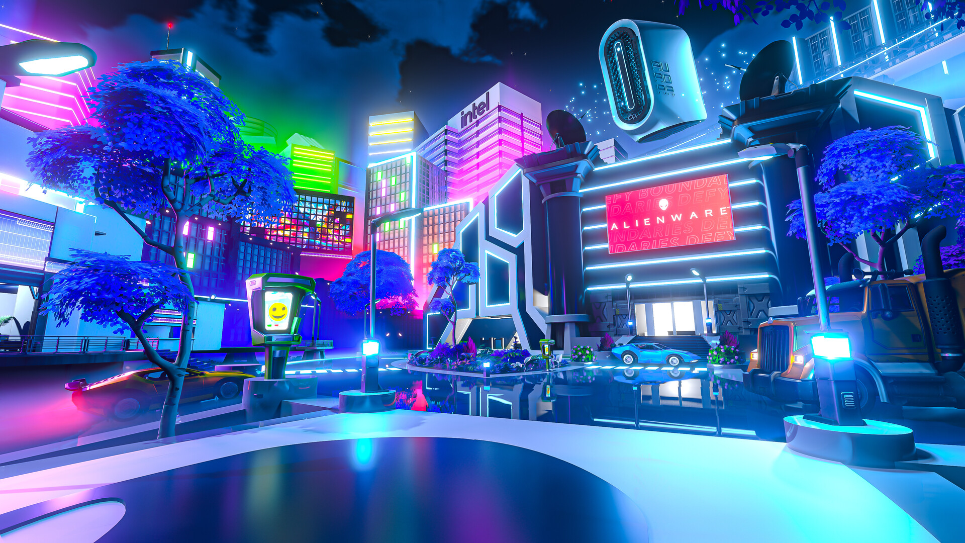 ArtStation - Alienware Defy City