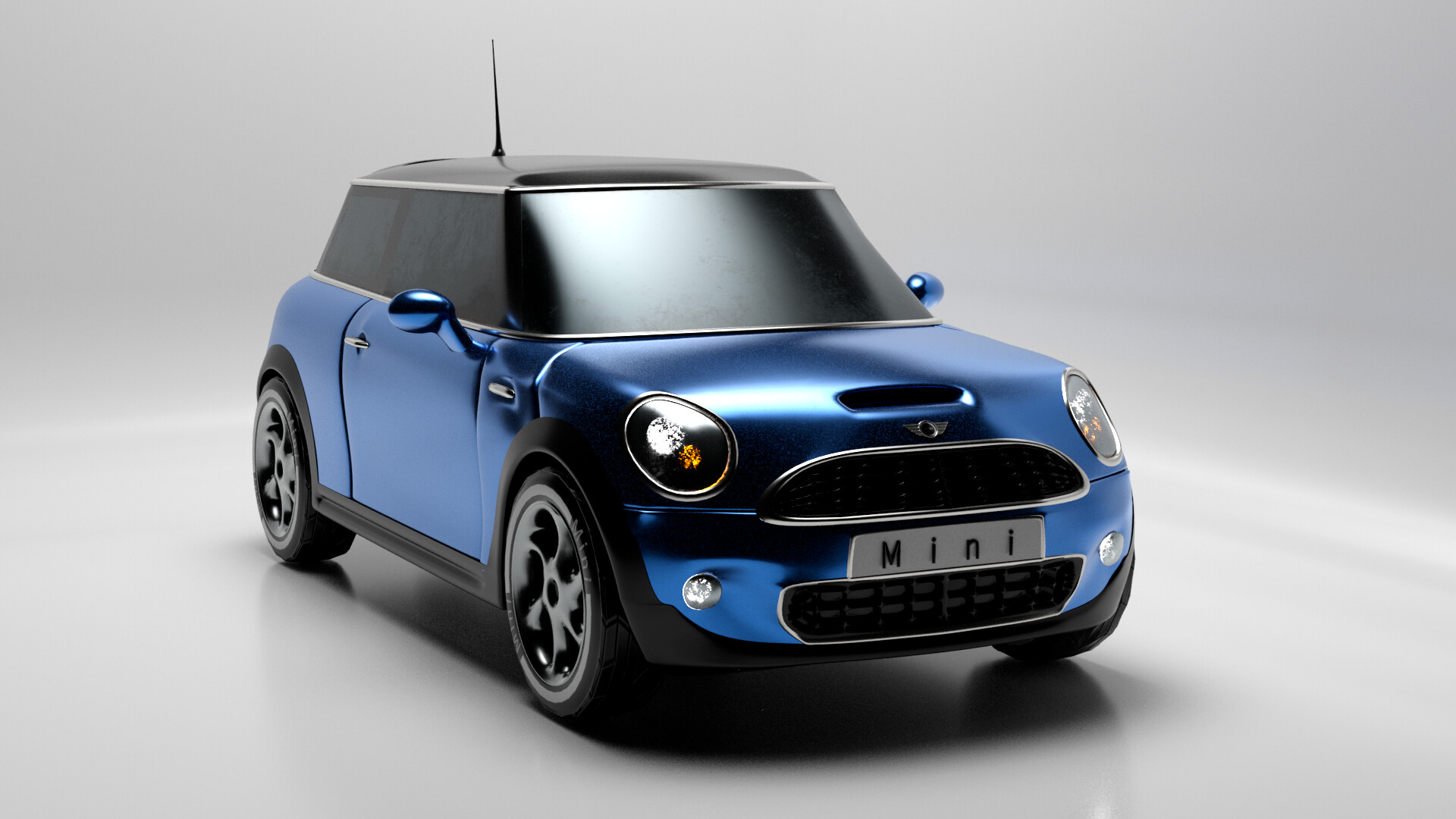 ArtStation - Mini Cooper - Class Proyect