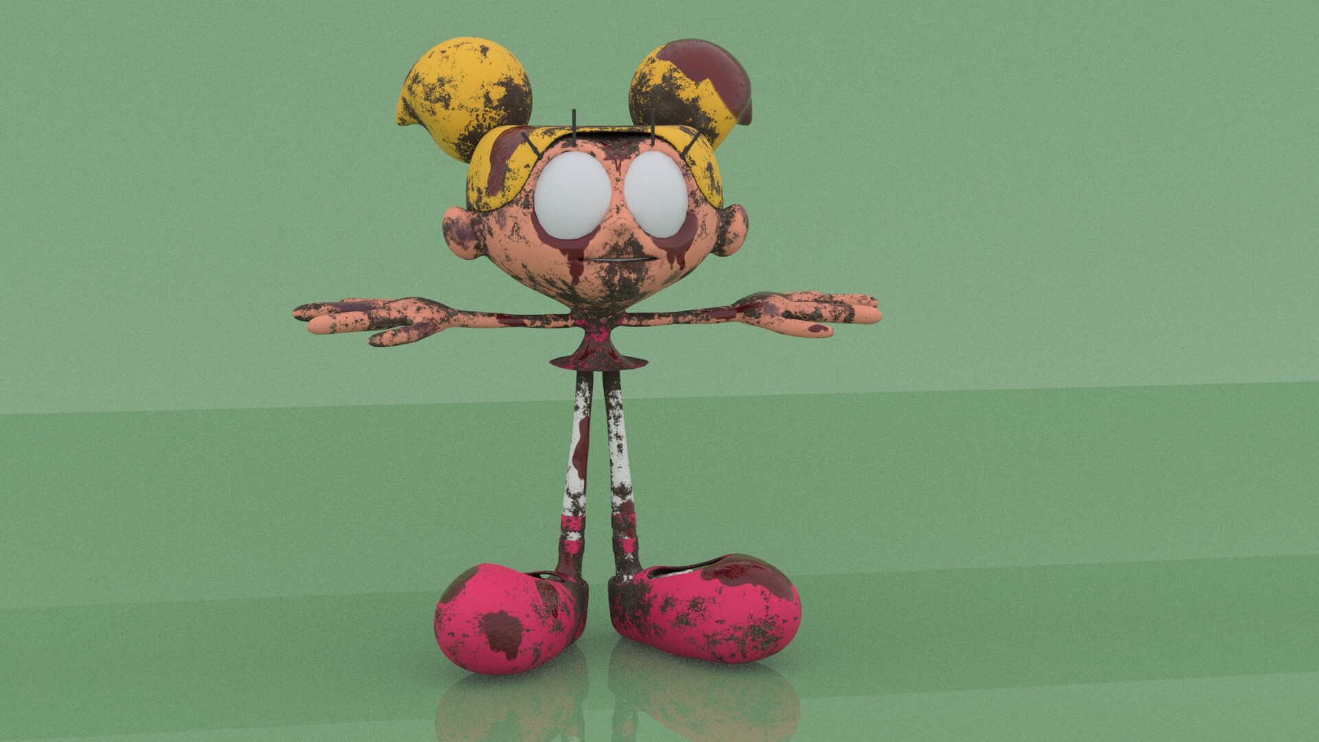 ArtStation - Dee Dee zombie