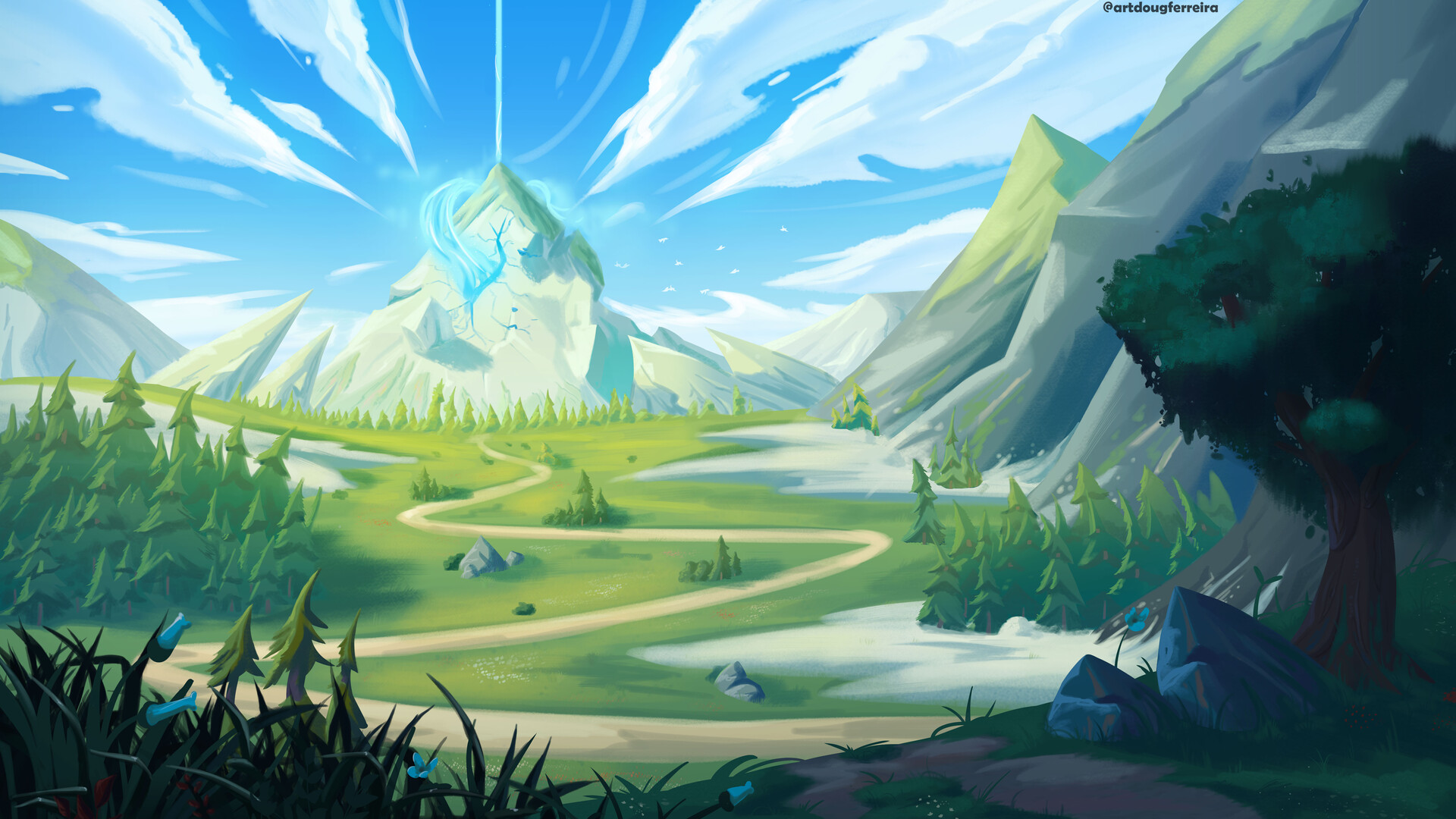 ArtStation - Magic Mountain