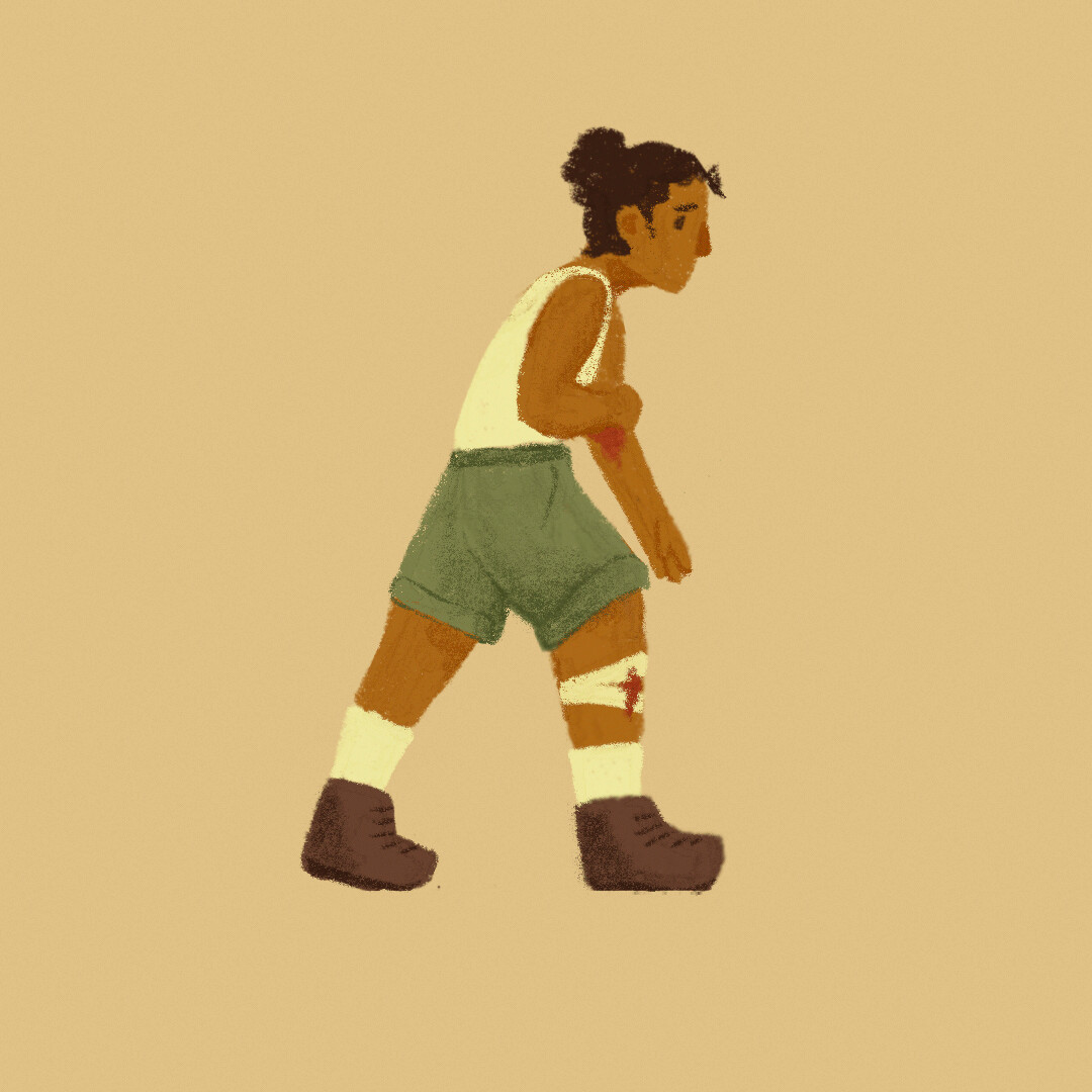 ArtStation - Limping Walk Cycle