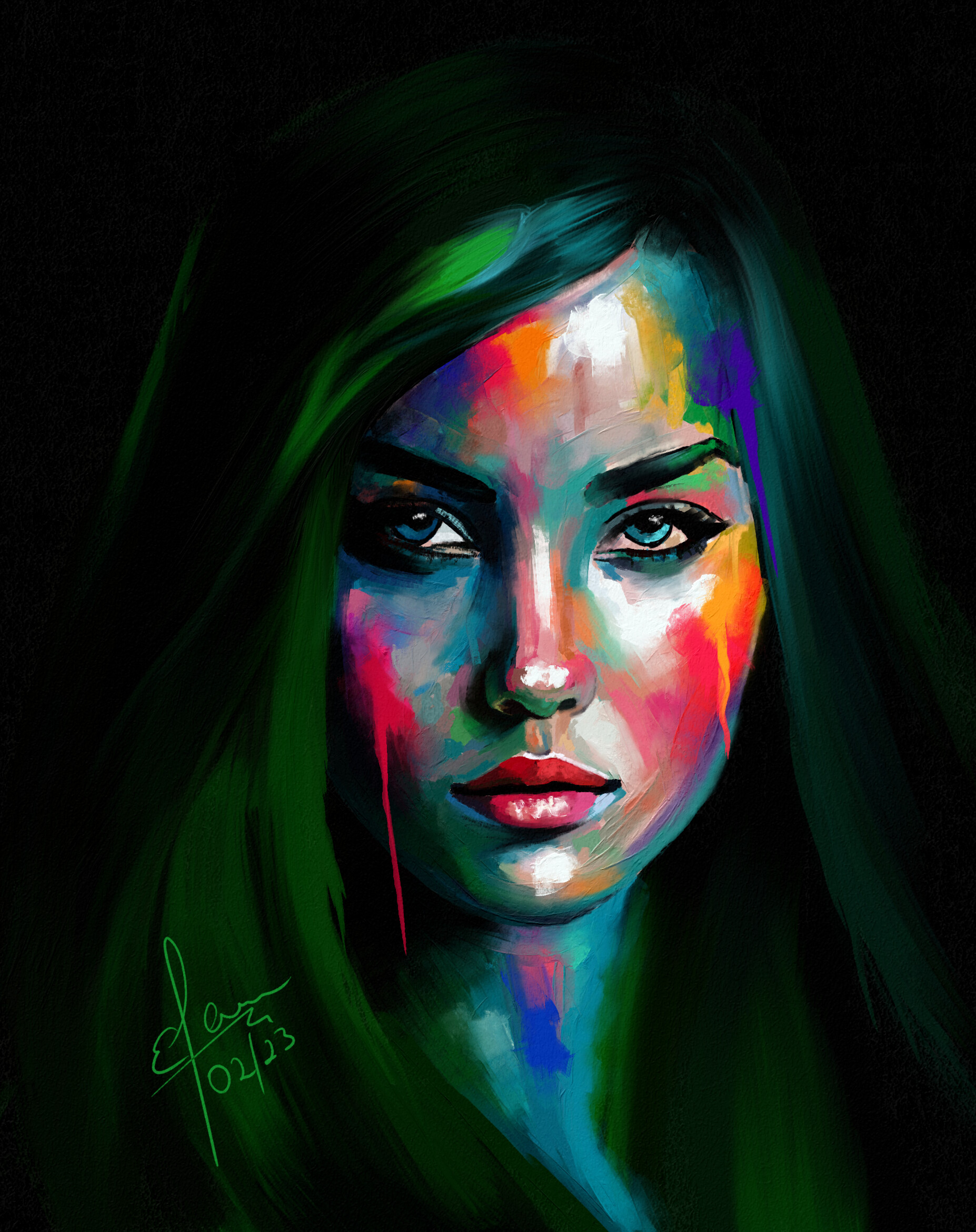 Elena Arboleda Salas - Retrato Audaz/Bold Portrait