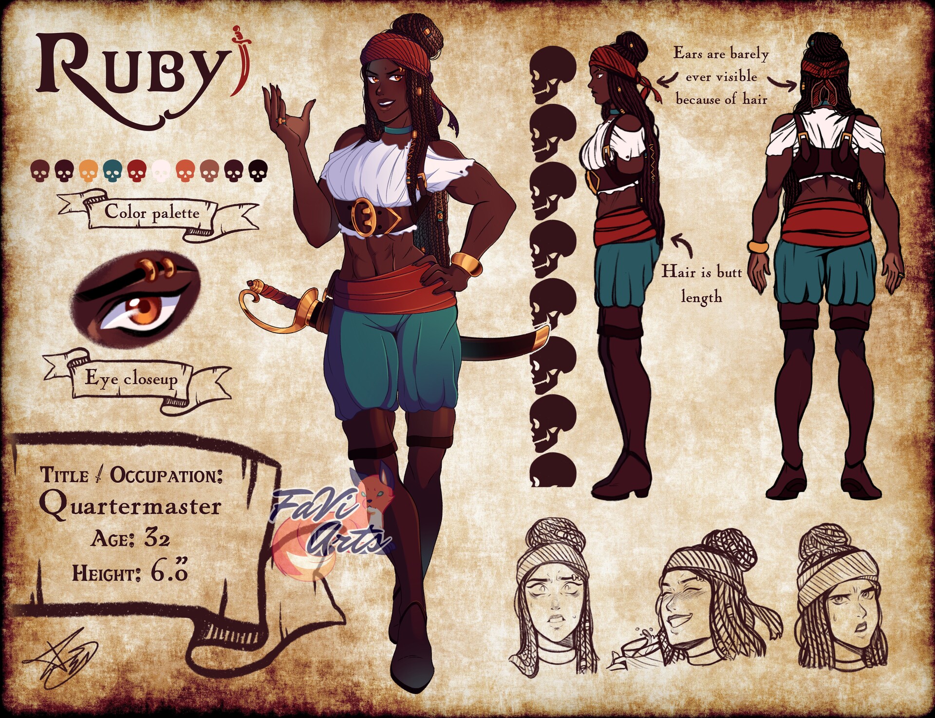 ArtStation - Quartermaster Ruby