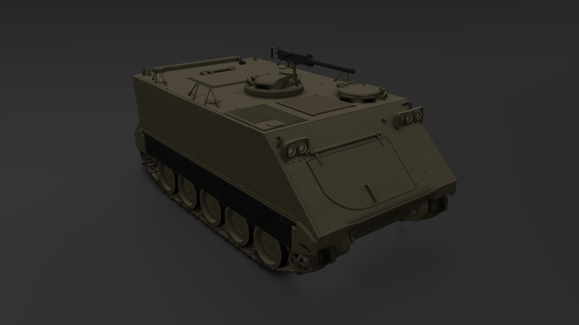 ArtStation - M113 tank