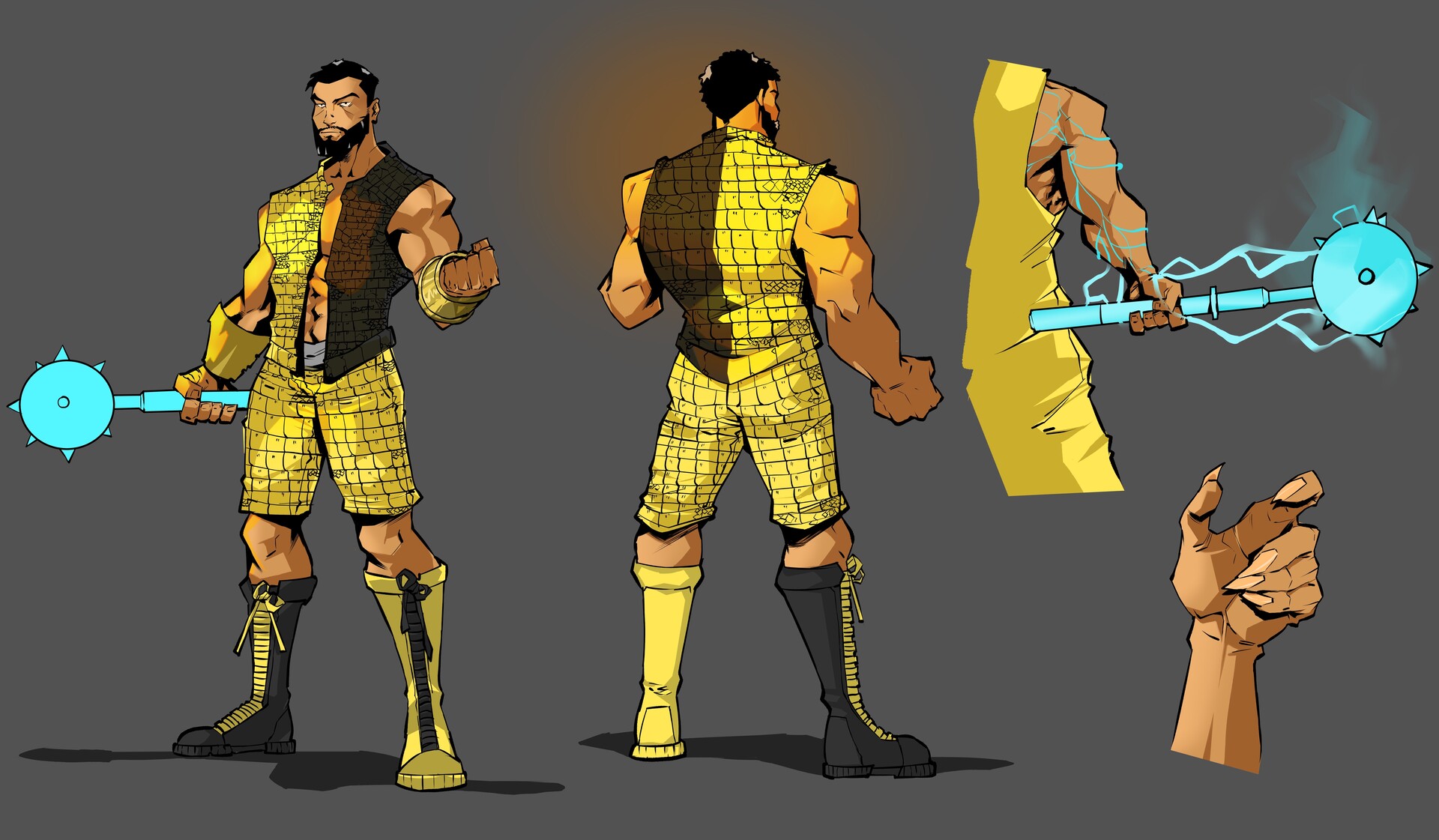 ArtStation - Turn around of buma