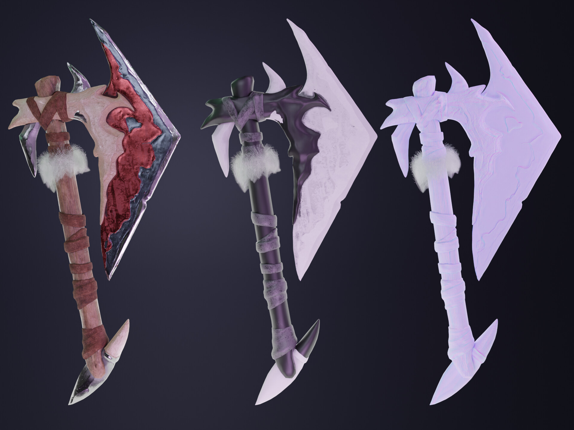 Hansaka Sandaruwan - Eugenia Shah's Orc weapon concept