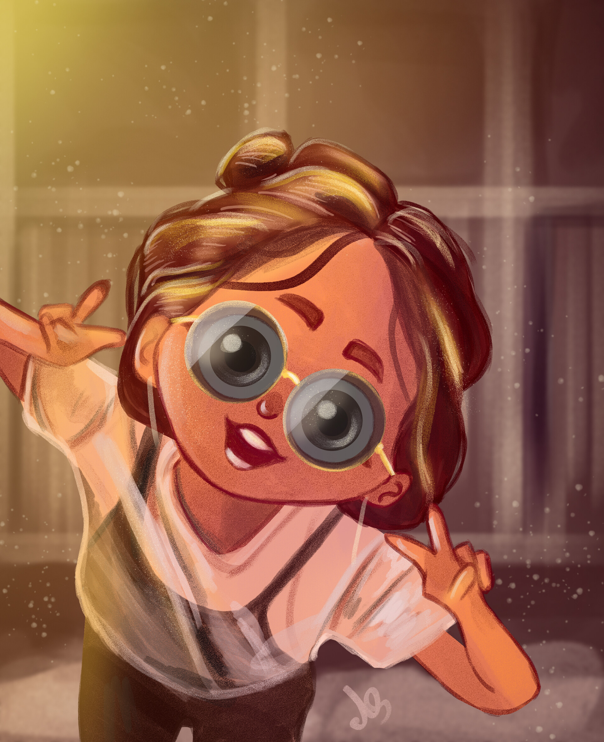 ArtStation - Happy Girl