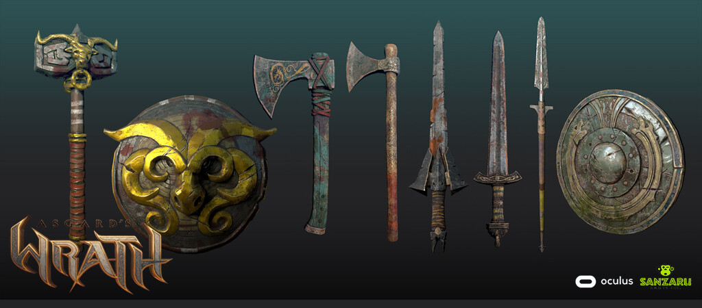 Jason Lin - Asgard's Wrath : Props