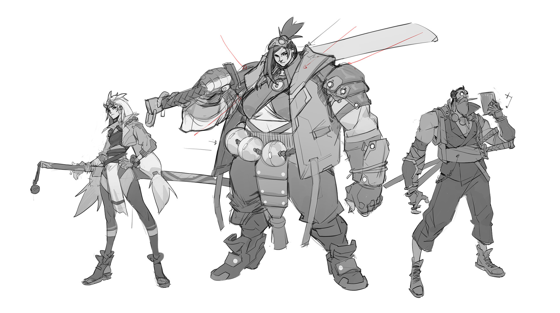 Hicham Habchi - Character Design Class Demos