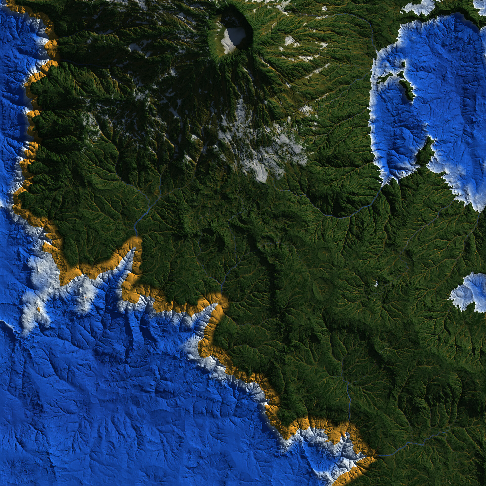 ArtStation - Working with height maps. GAEA for UE 5