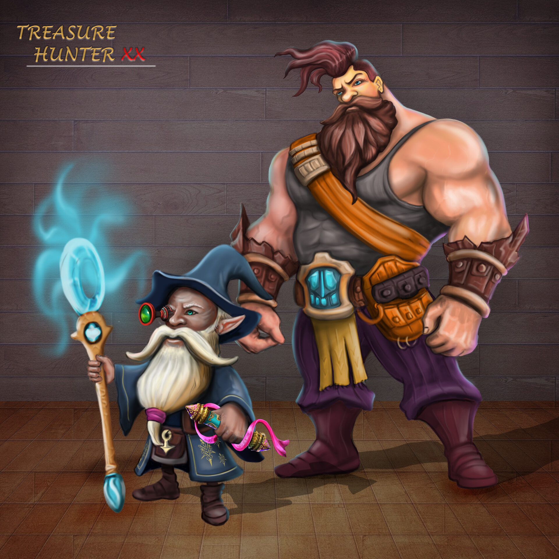 ArtStation - Treasure Hunter XX