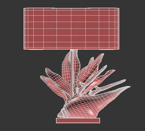 ArtStation - Lamp Mesh flow