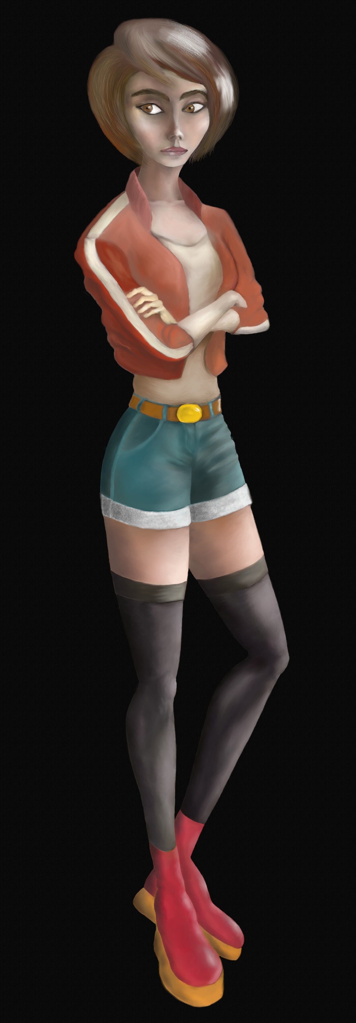 ArtStation - Casual Girl