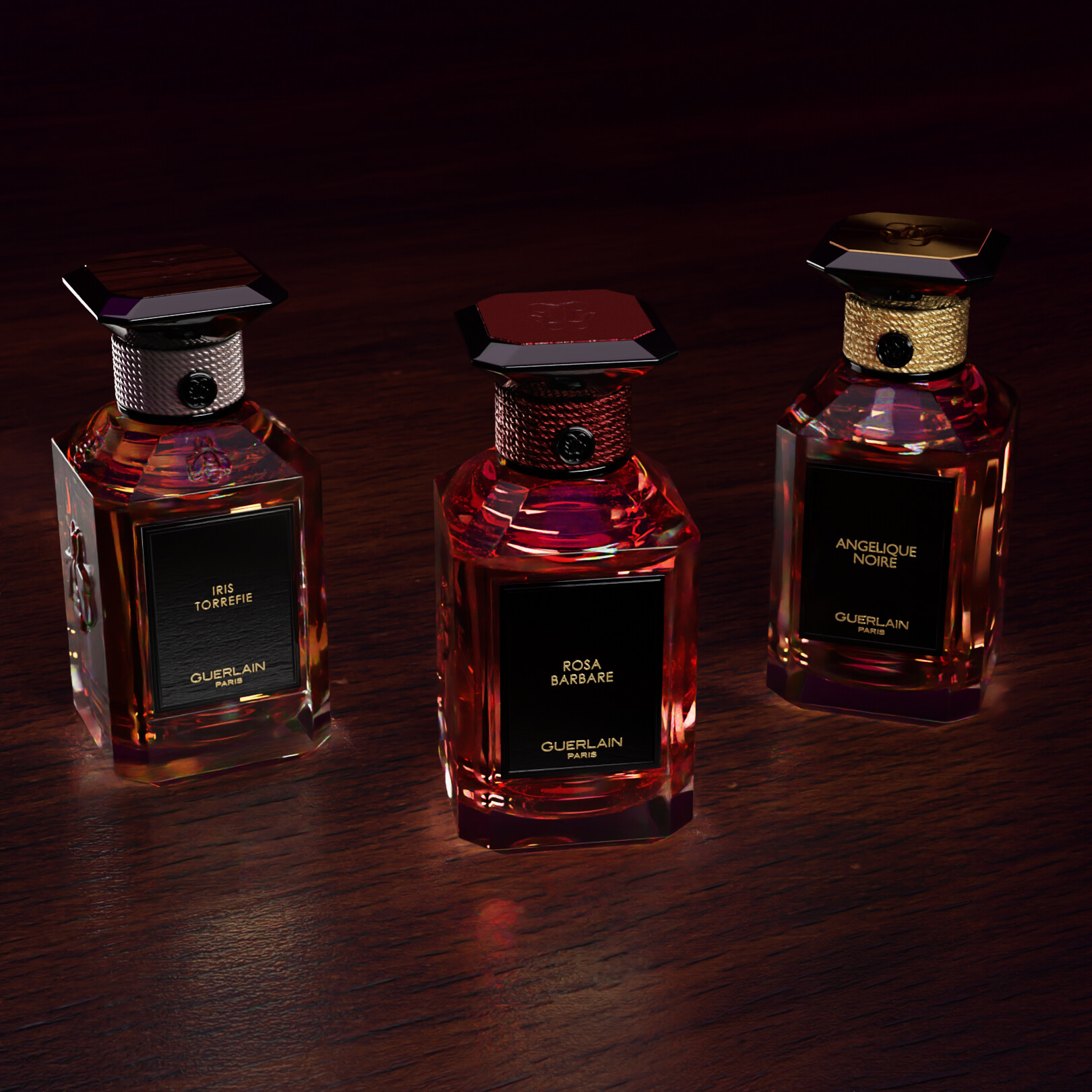 ArtStation - Deep parfume composition&GUERLAIN | Cycles