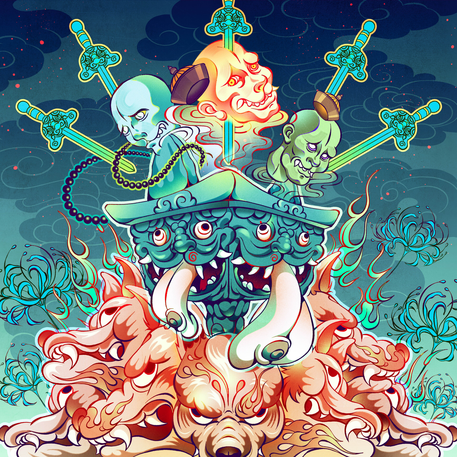 ArtStation - Gau Ding by 黏力仁