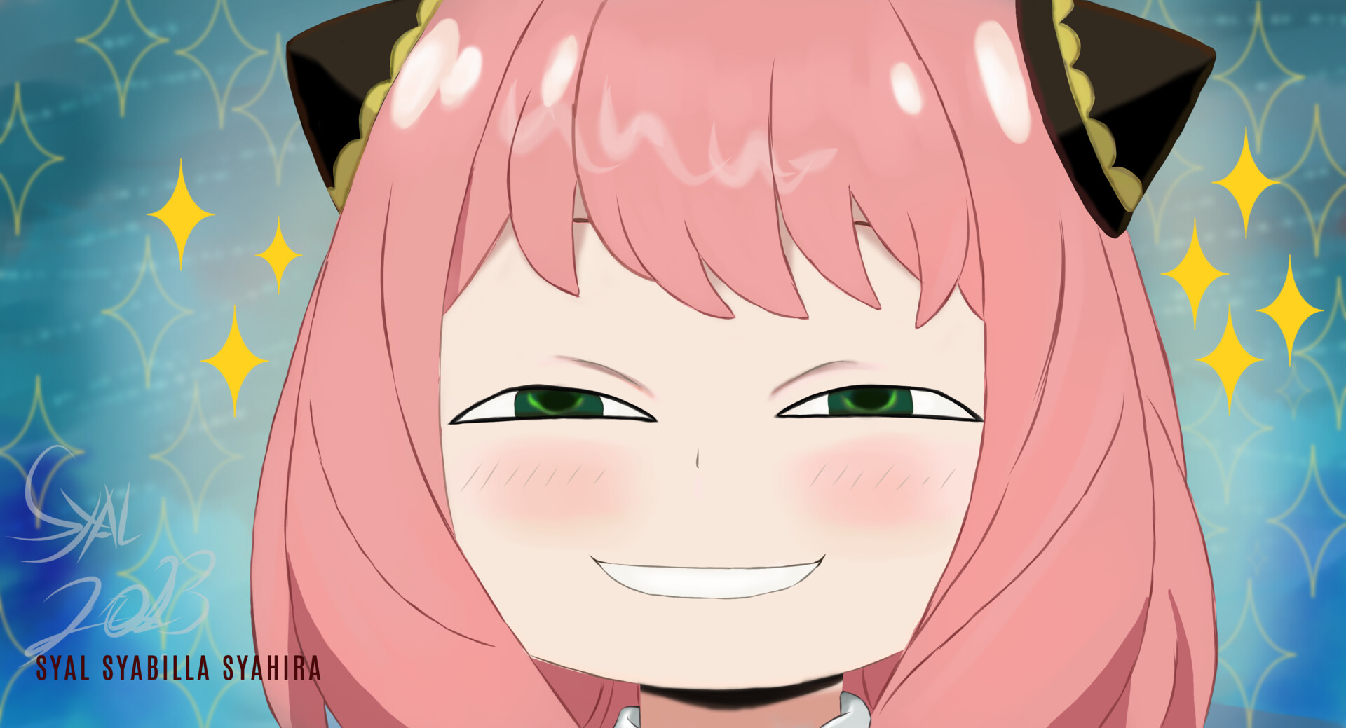 ArtStation - Hehehe! ᕙ⁠(͡⁠°⁠‿⁠ ͡⁠°⁠)⁠ᕗ(⁠｡⁠ ⁠‿⁠ ⁠｡⁠)⁠ spy x family anak ...