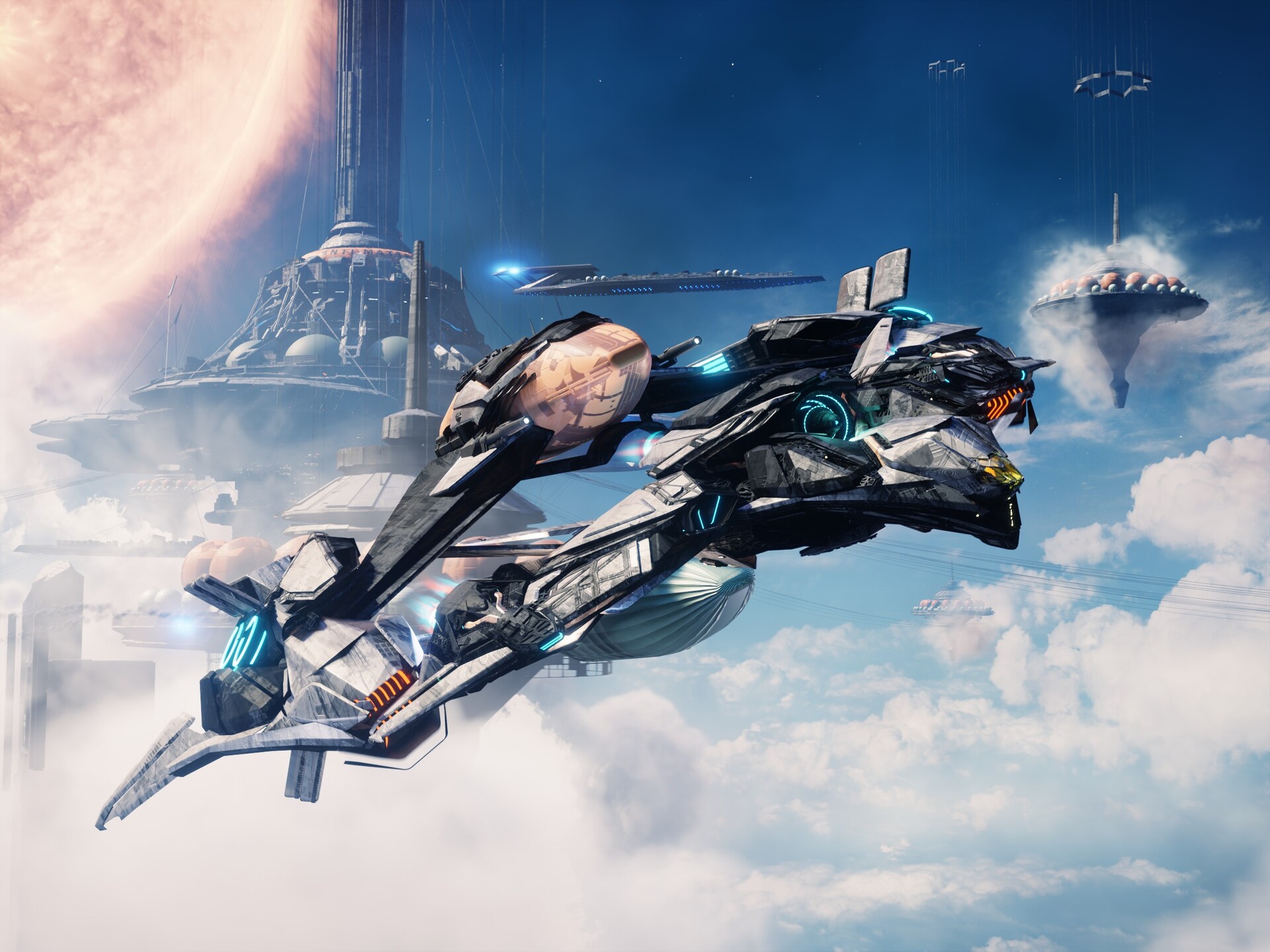 ArtStation - Endless Engines - Vega Martin in Antimatter Station