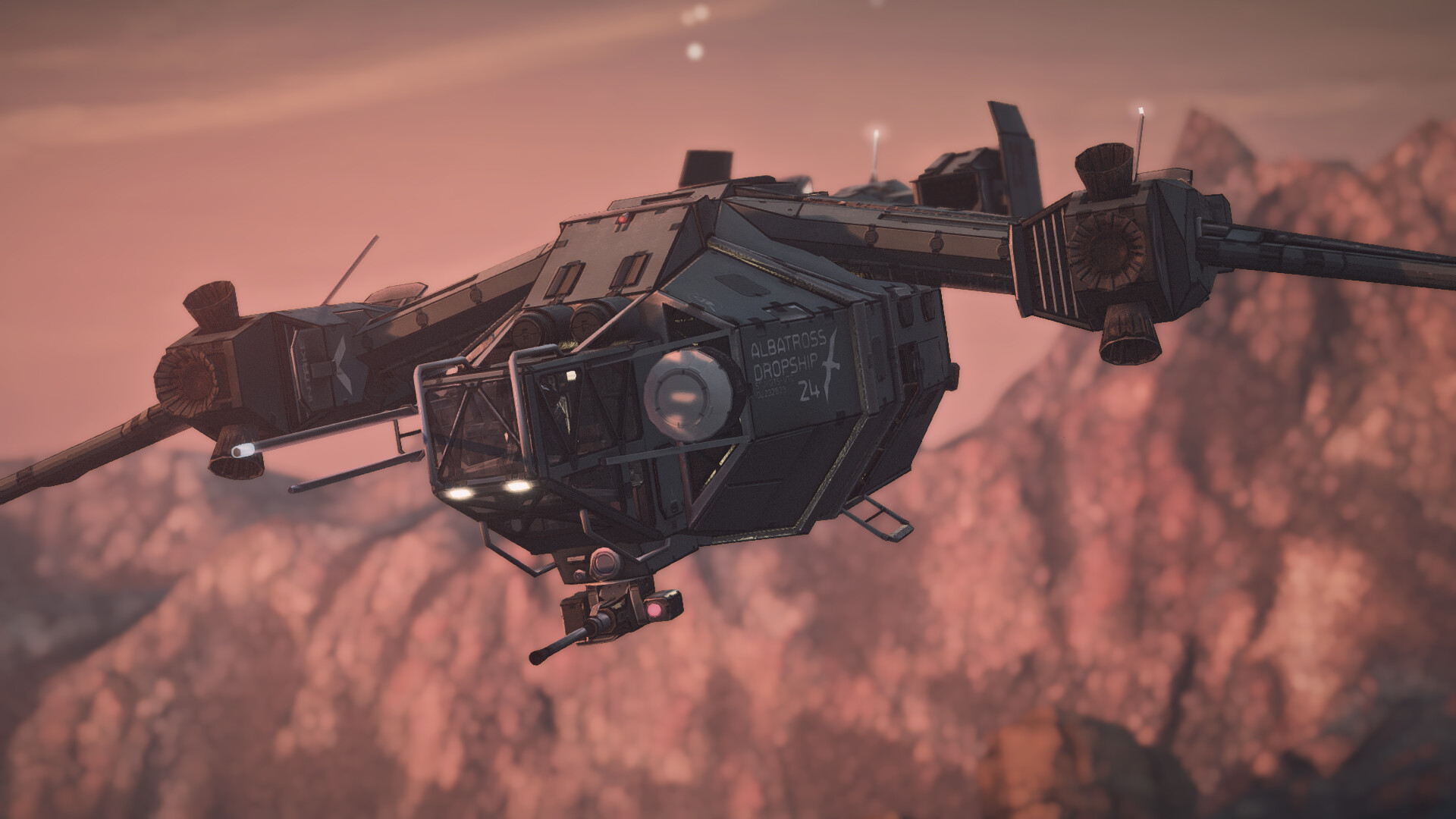 ArtStation - Albatross Dropship