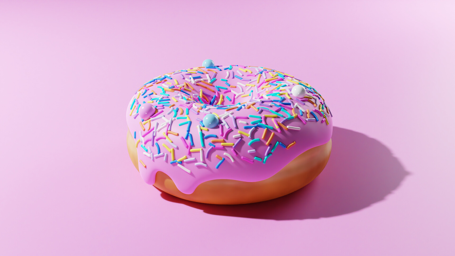 ArtStation - Pink Donut