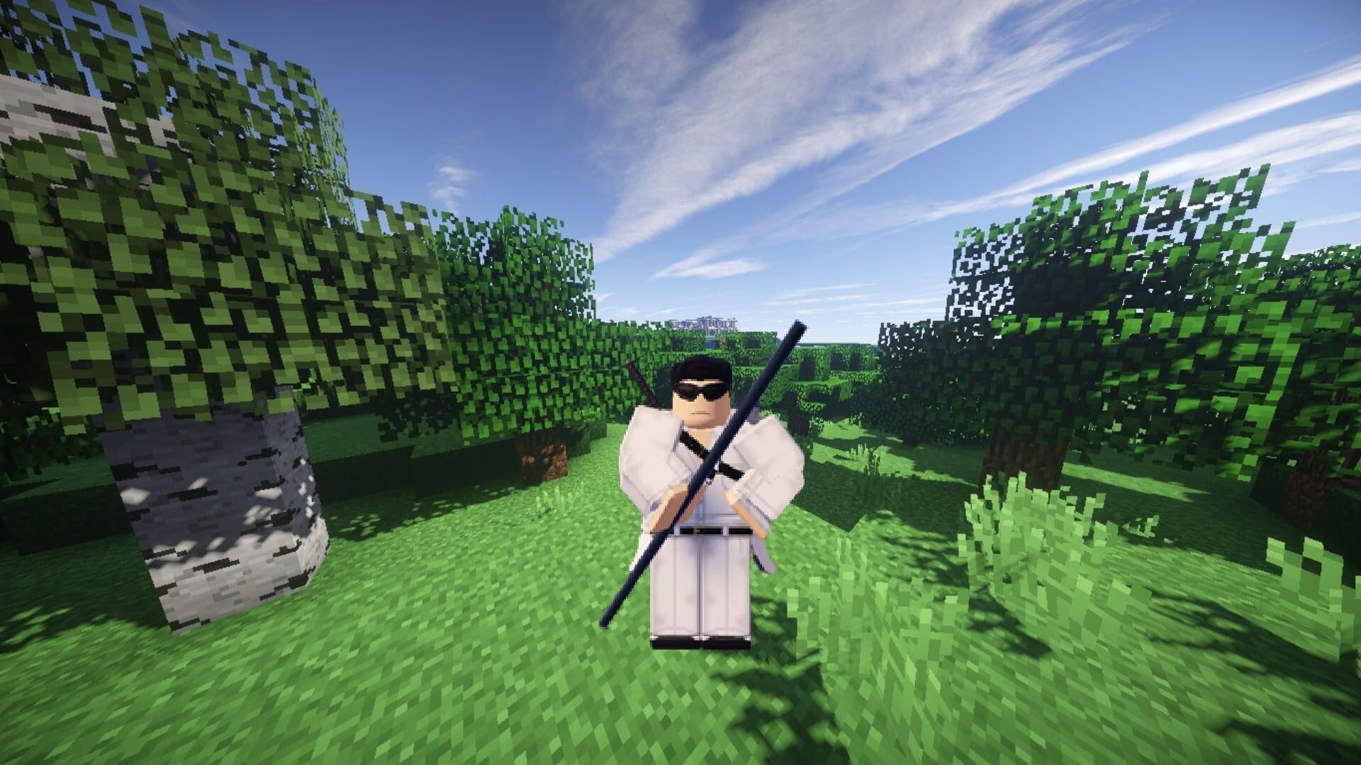 ArtStation - Oc in Minecraft Background