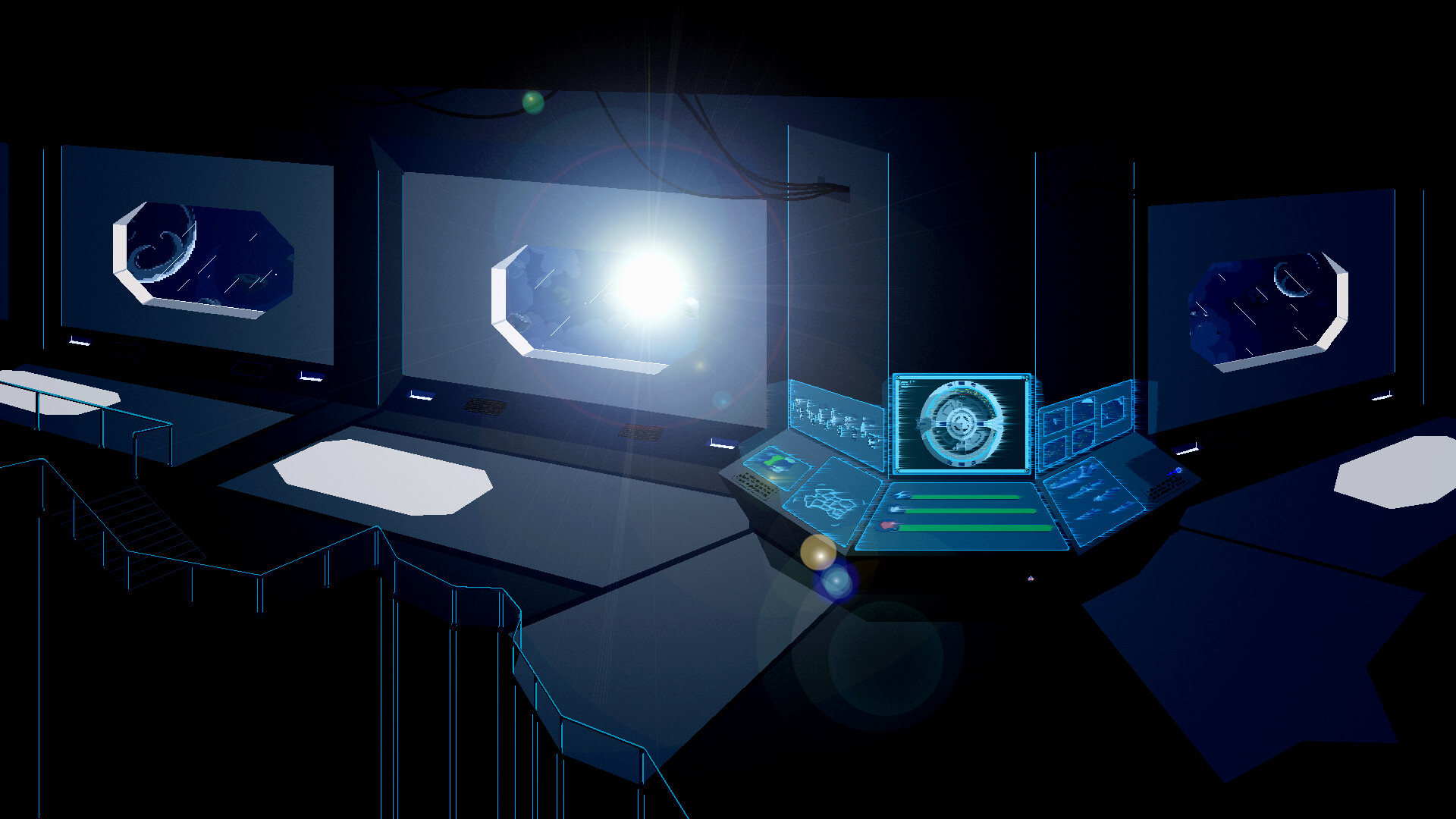 ArtStation - space station console