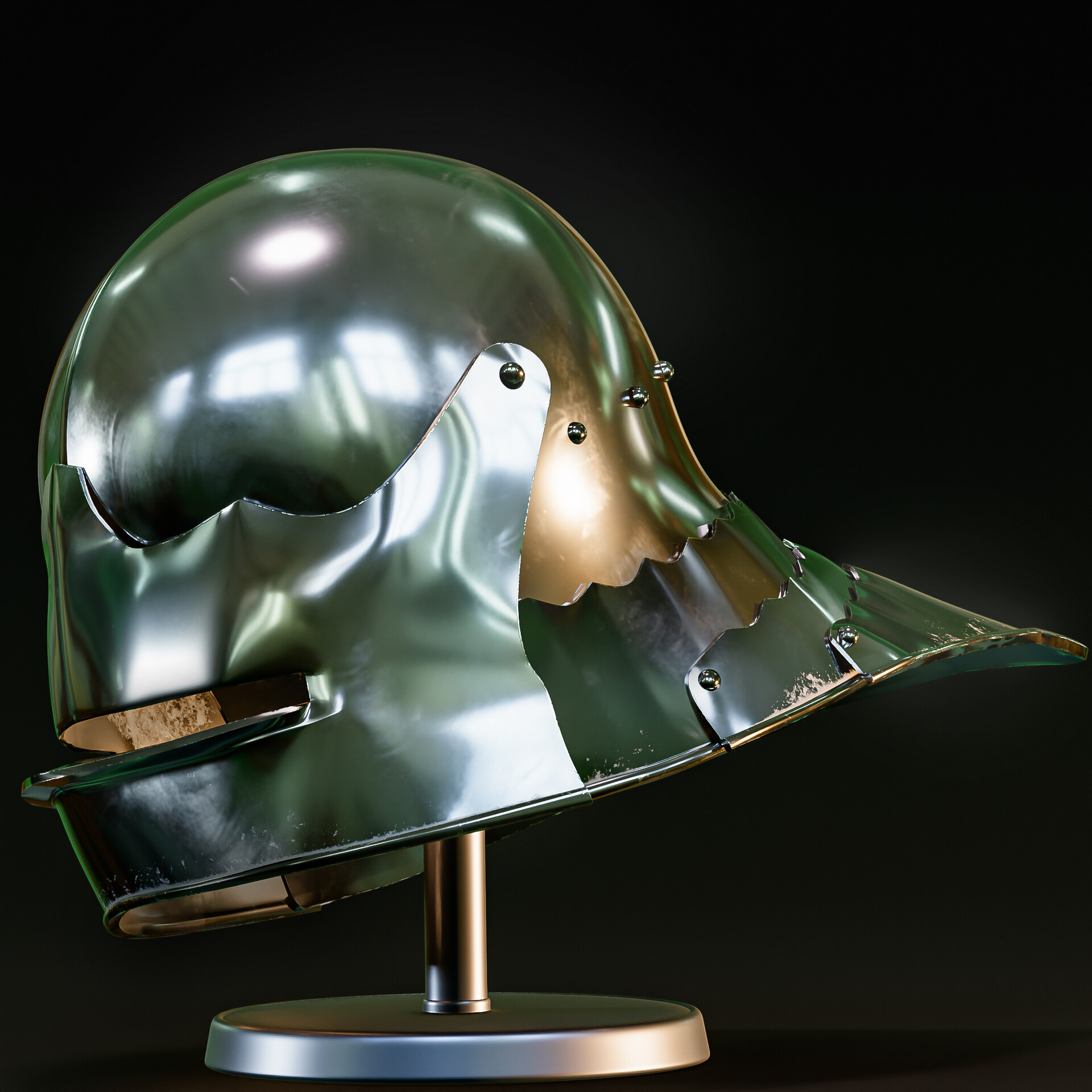 ArtStation - Sallet Helmet