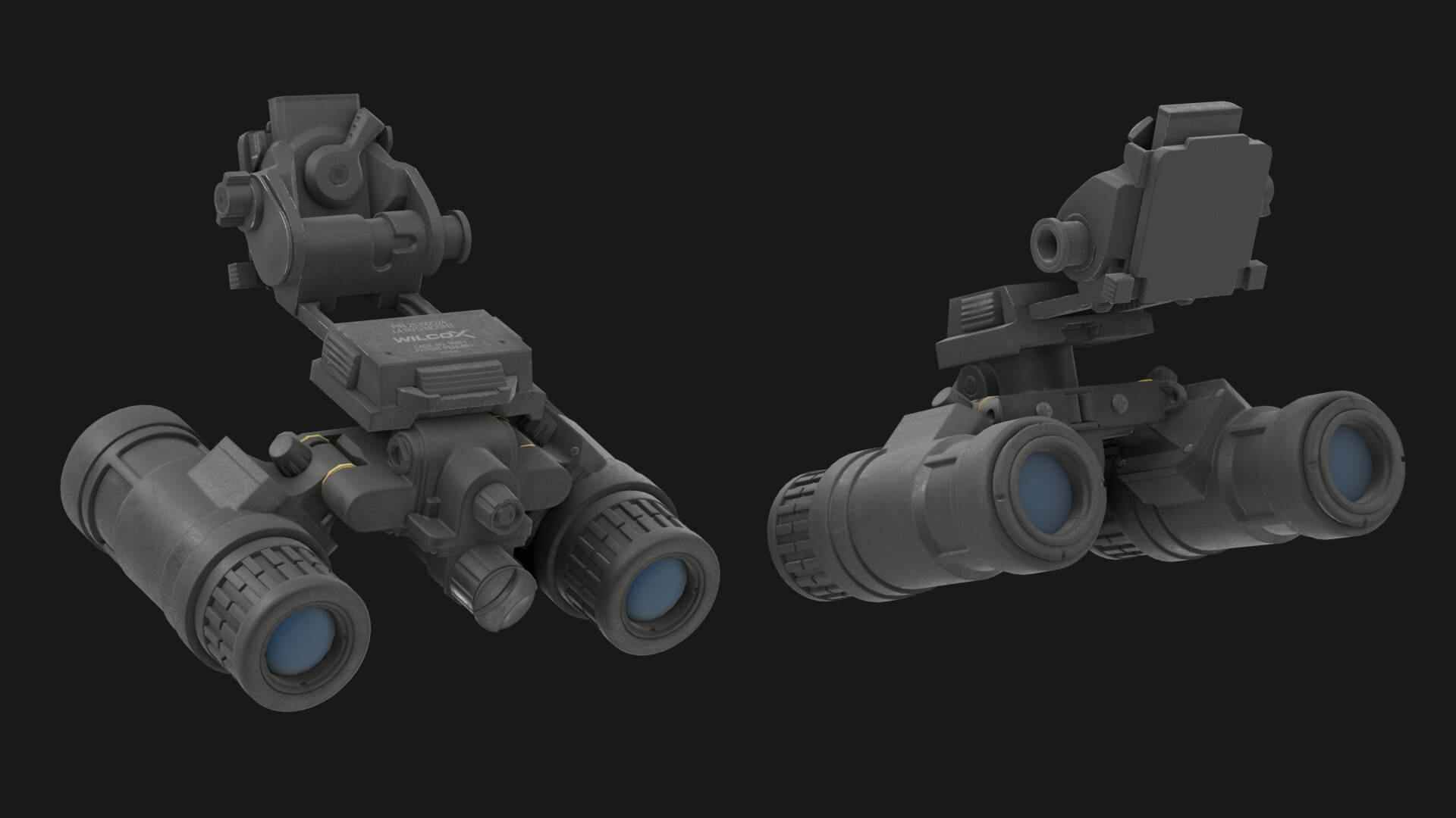 ArtStation - AN/PVS31 BNVD | Game Ready Asset