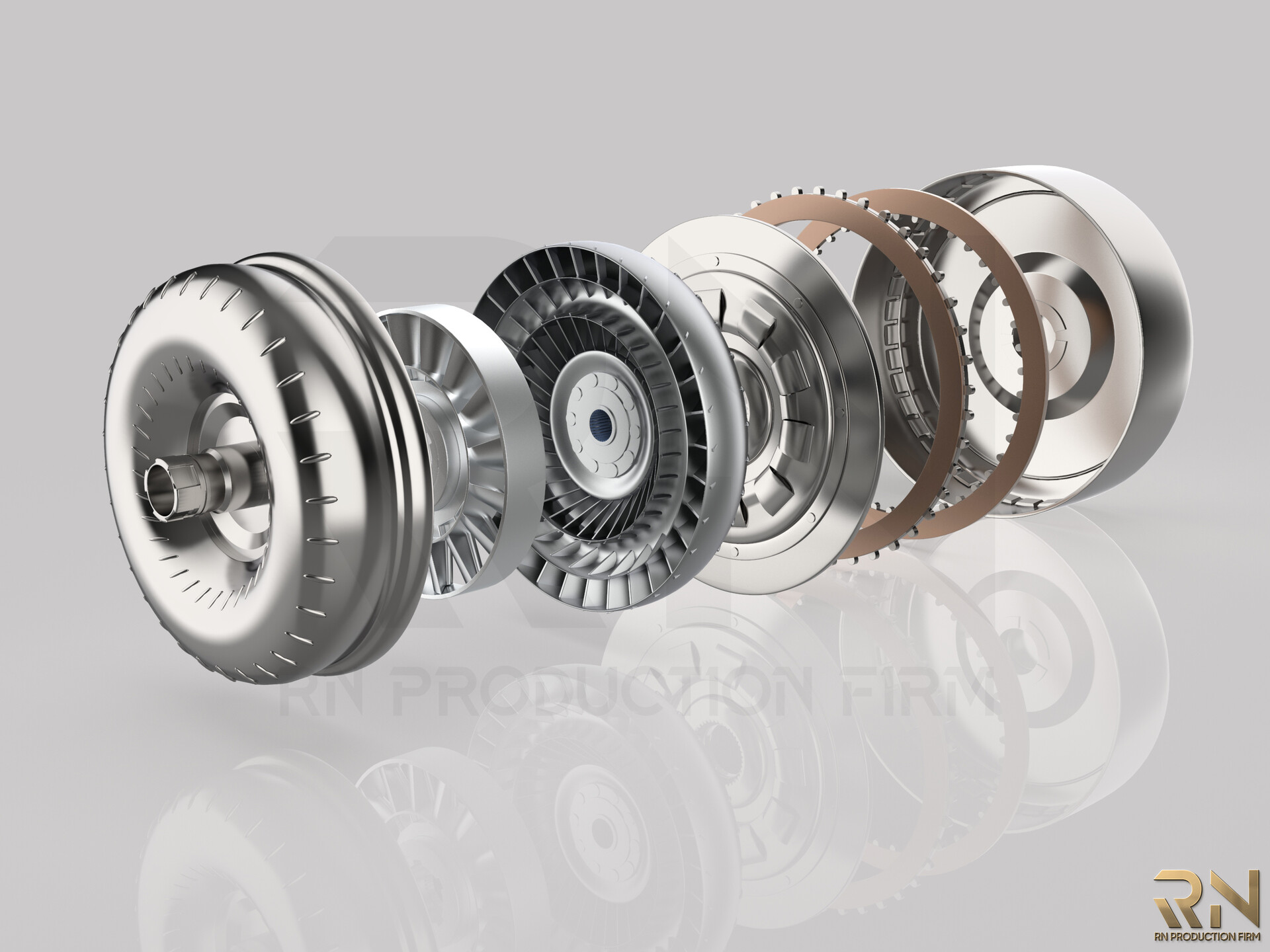 ArtStation - 3D "Exploded Machine Device" Project