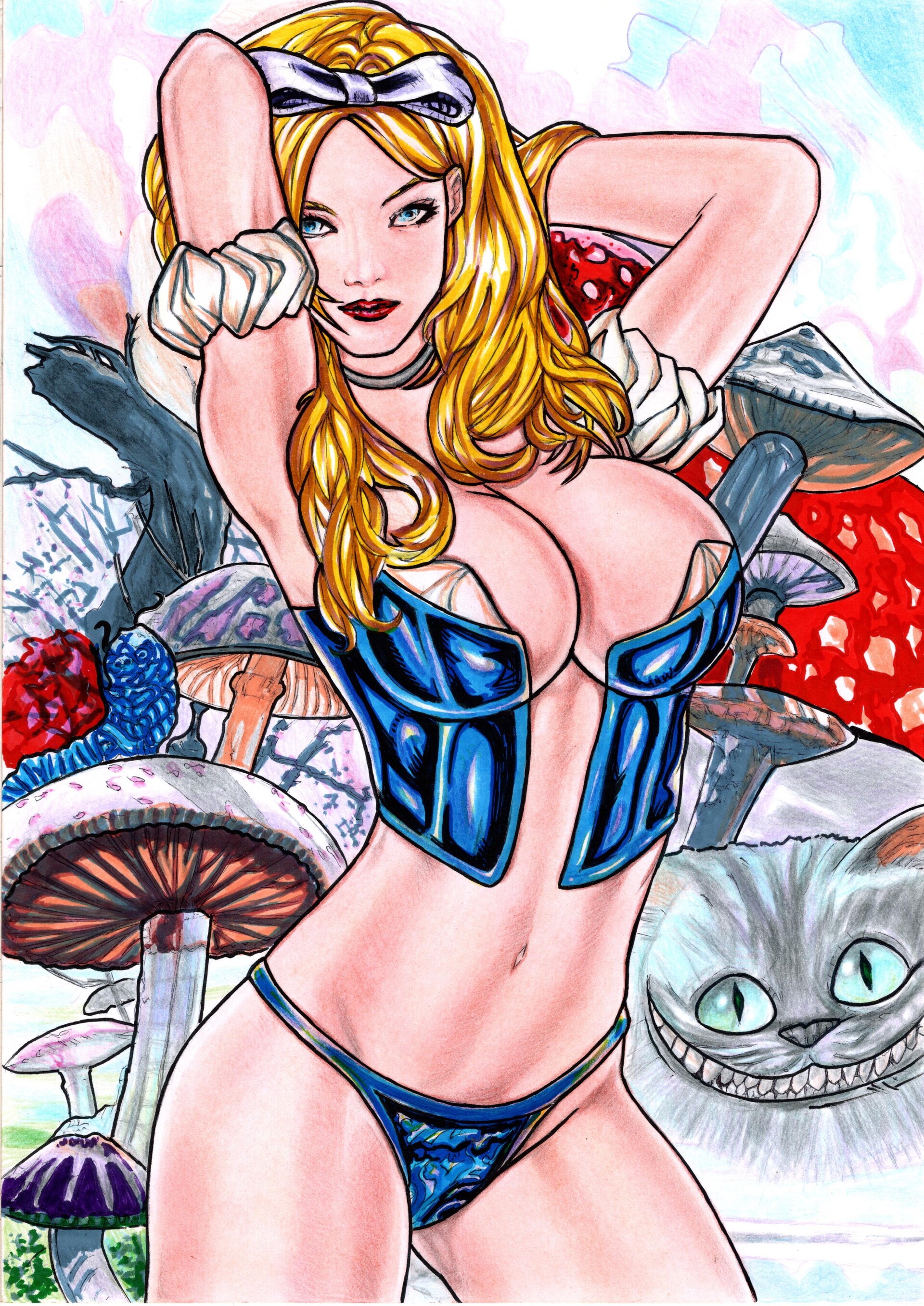 ArtStation - Alice In Wonder Land. Frank Lima