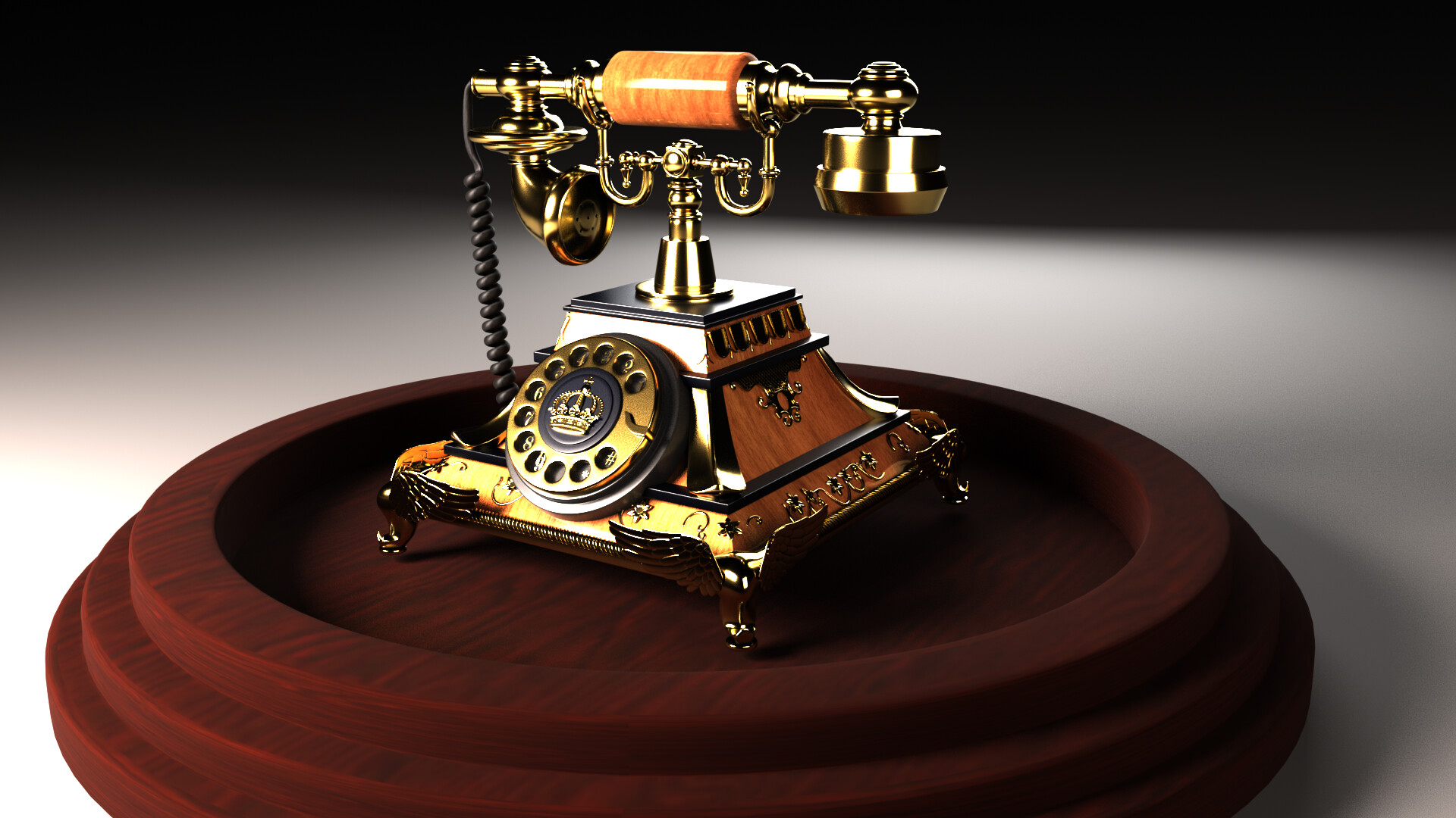 ArtStation - Vintage Telephone
