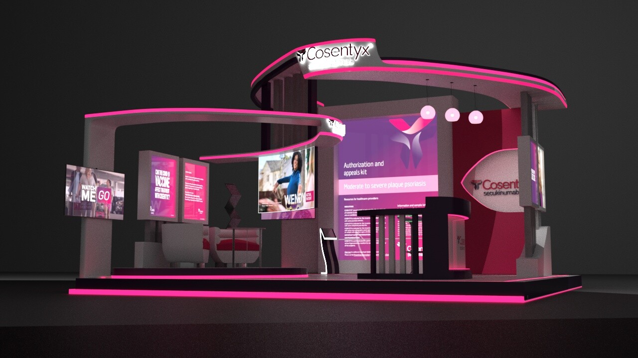 ArtStation - 3d booth design