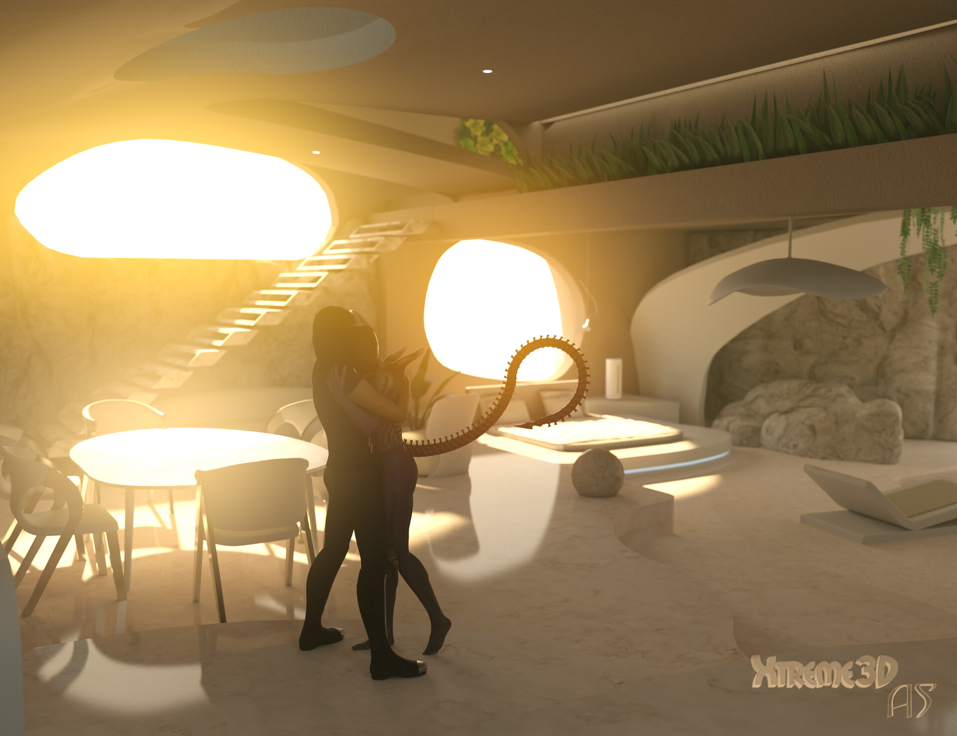 Xtreme3D Studio - SciFi Living Space by TruForm