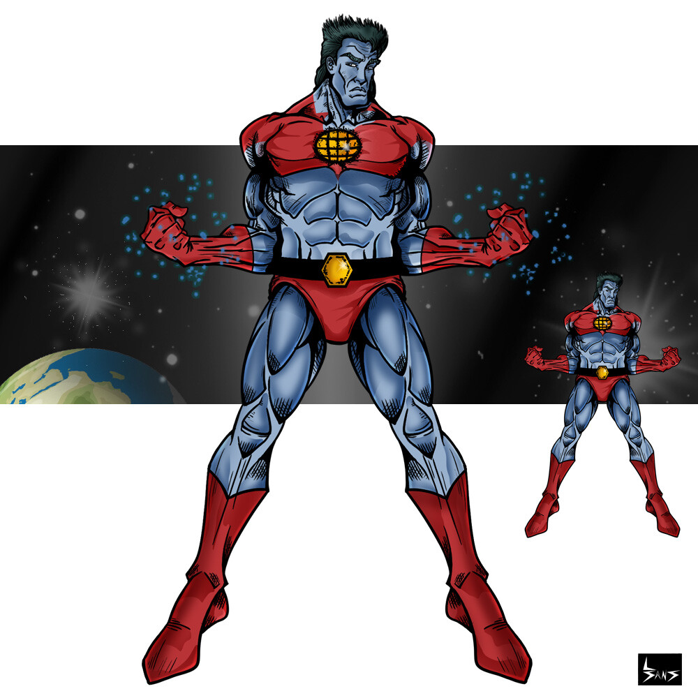 ArtStation - Captain Planet And The Planeteers