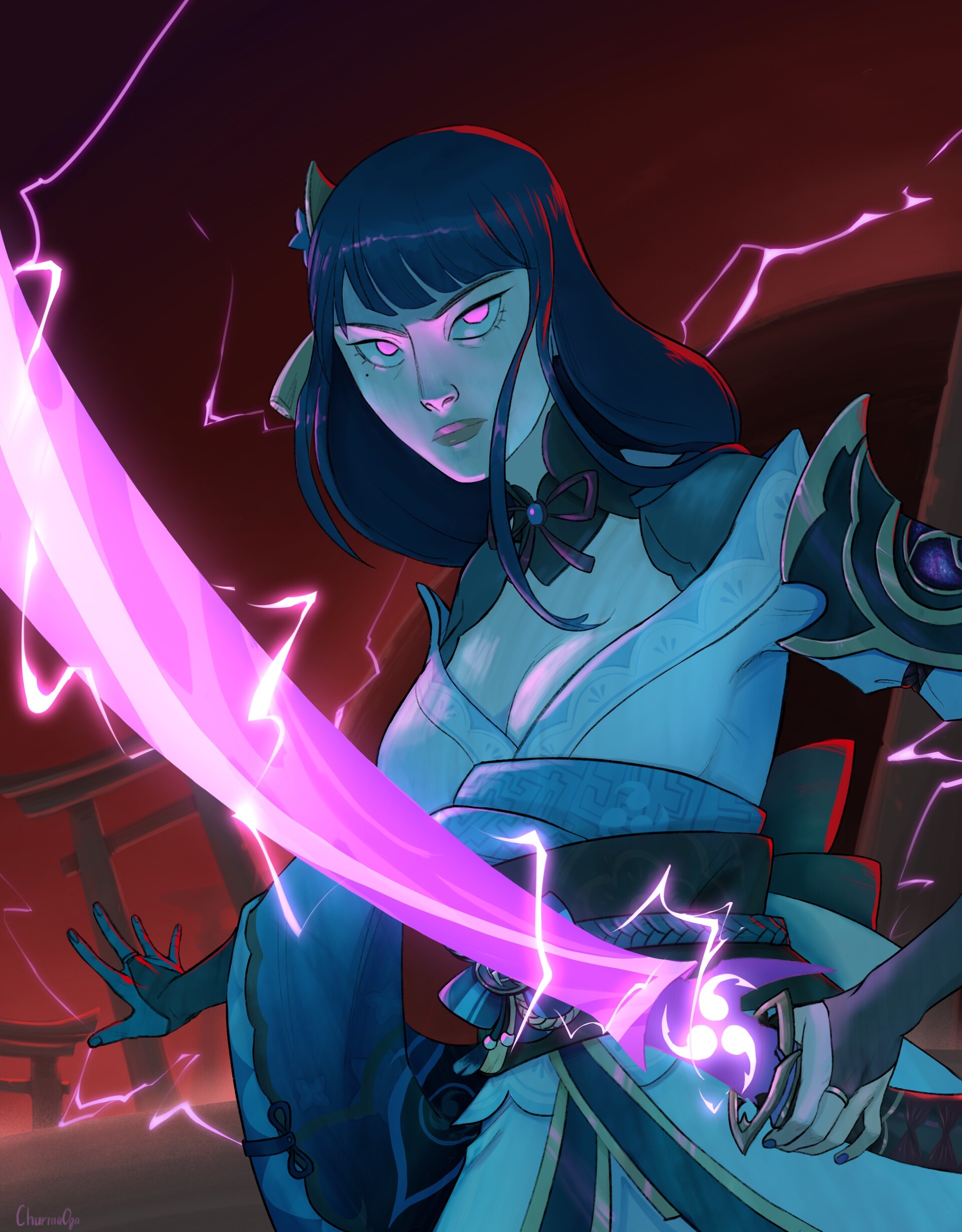 ArtStation - Raiden Shogun