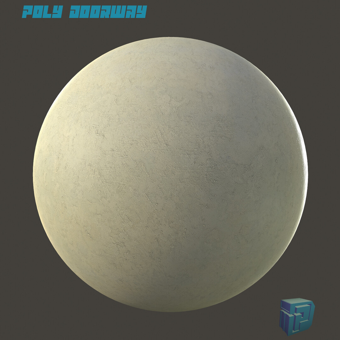 ArtStation - Stylized Plaster - Substance 3D Designer