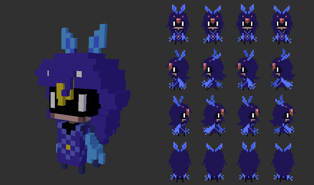 ArtStation - OneShot Voxel Alula