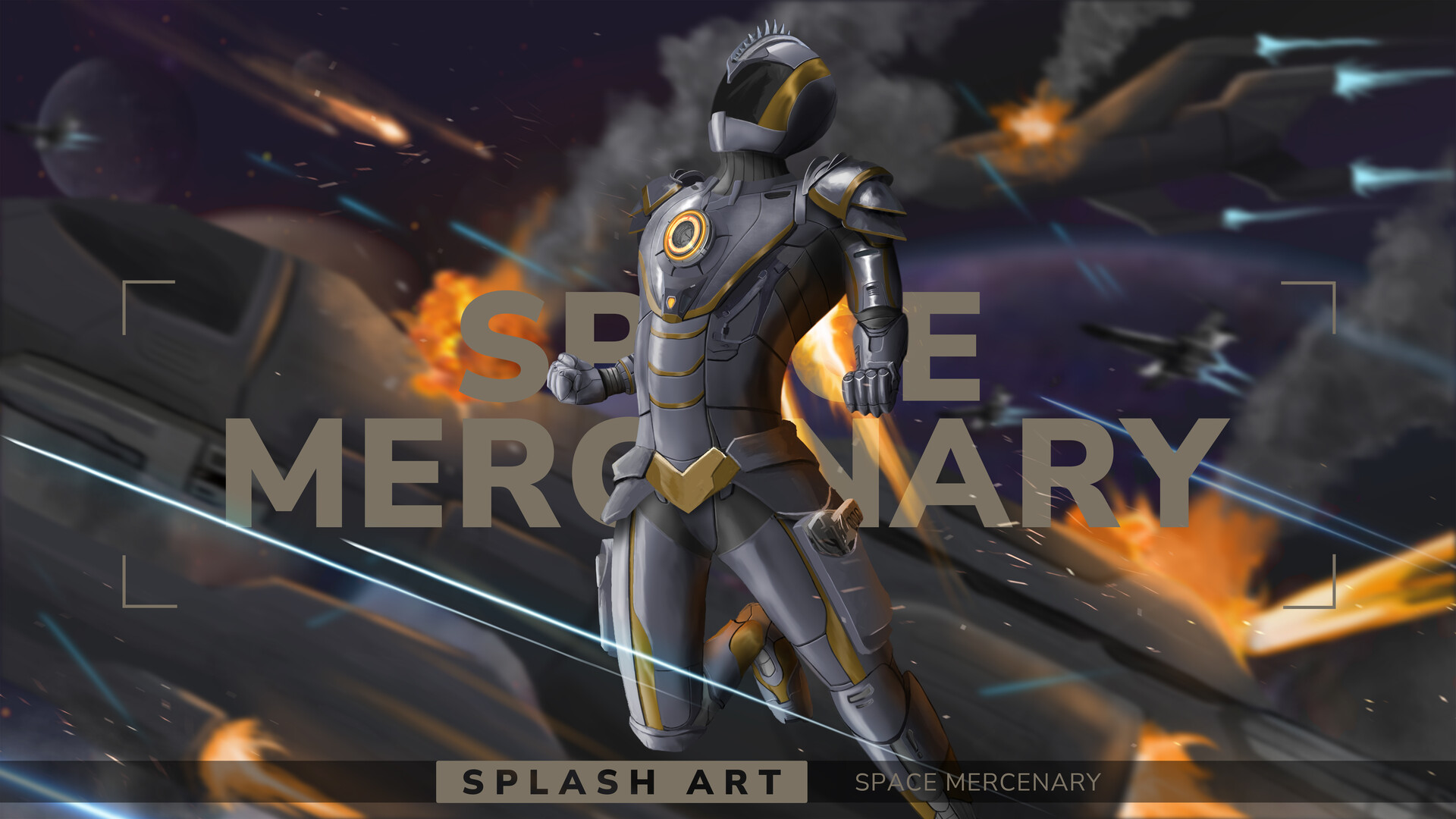 ArtStation - Space Mercenary