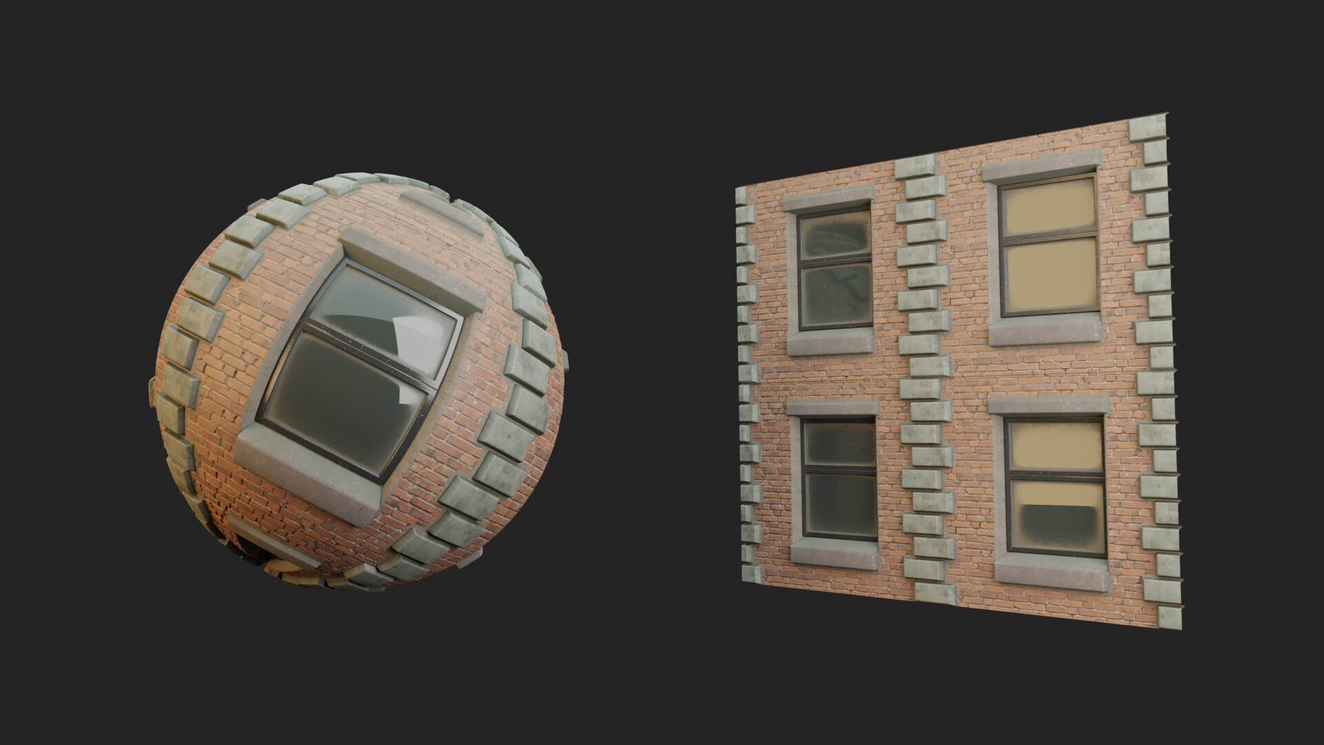 ArtStation - Facade Materials