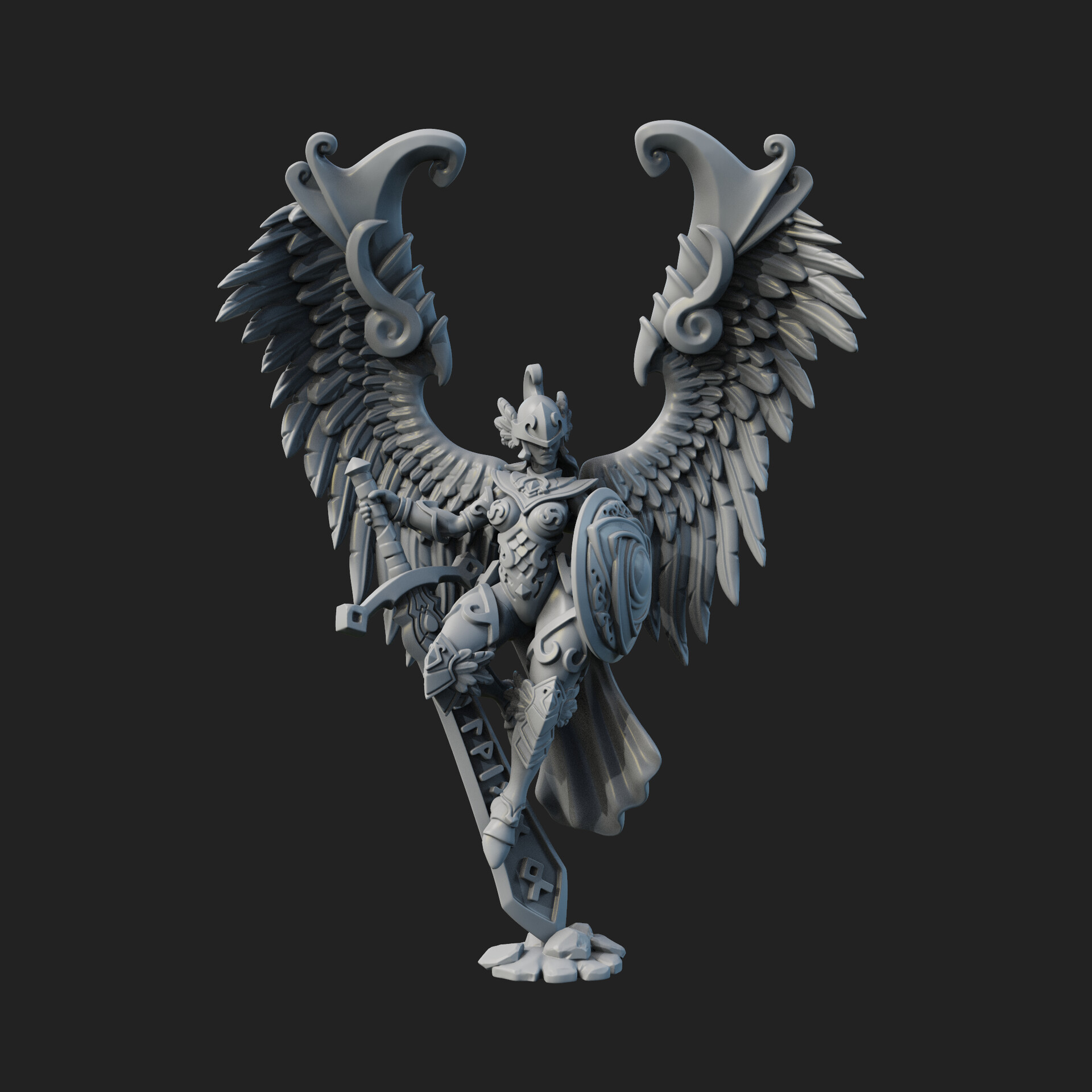 ArtStation - Gudrun, the proud Valkyrie